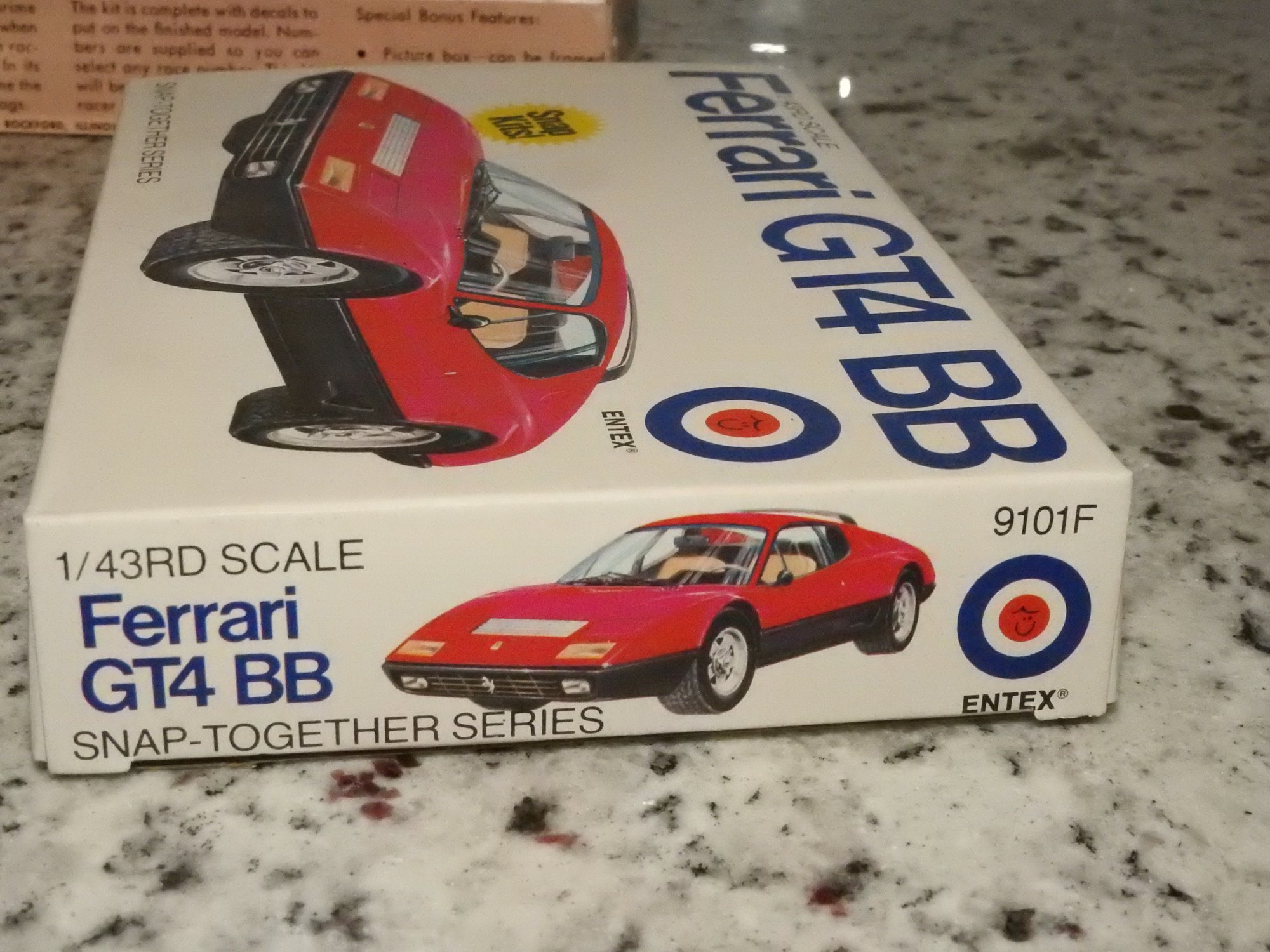 Lot Of 2 Vintage Never Built Ferrari Plastic Models Kit #40824060 ...