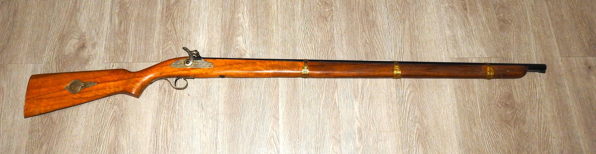 Functional Old Flint Lock Gun Rifle Made In Brazil NO SHIPPING ...