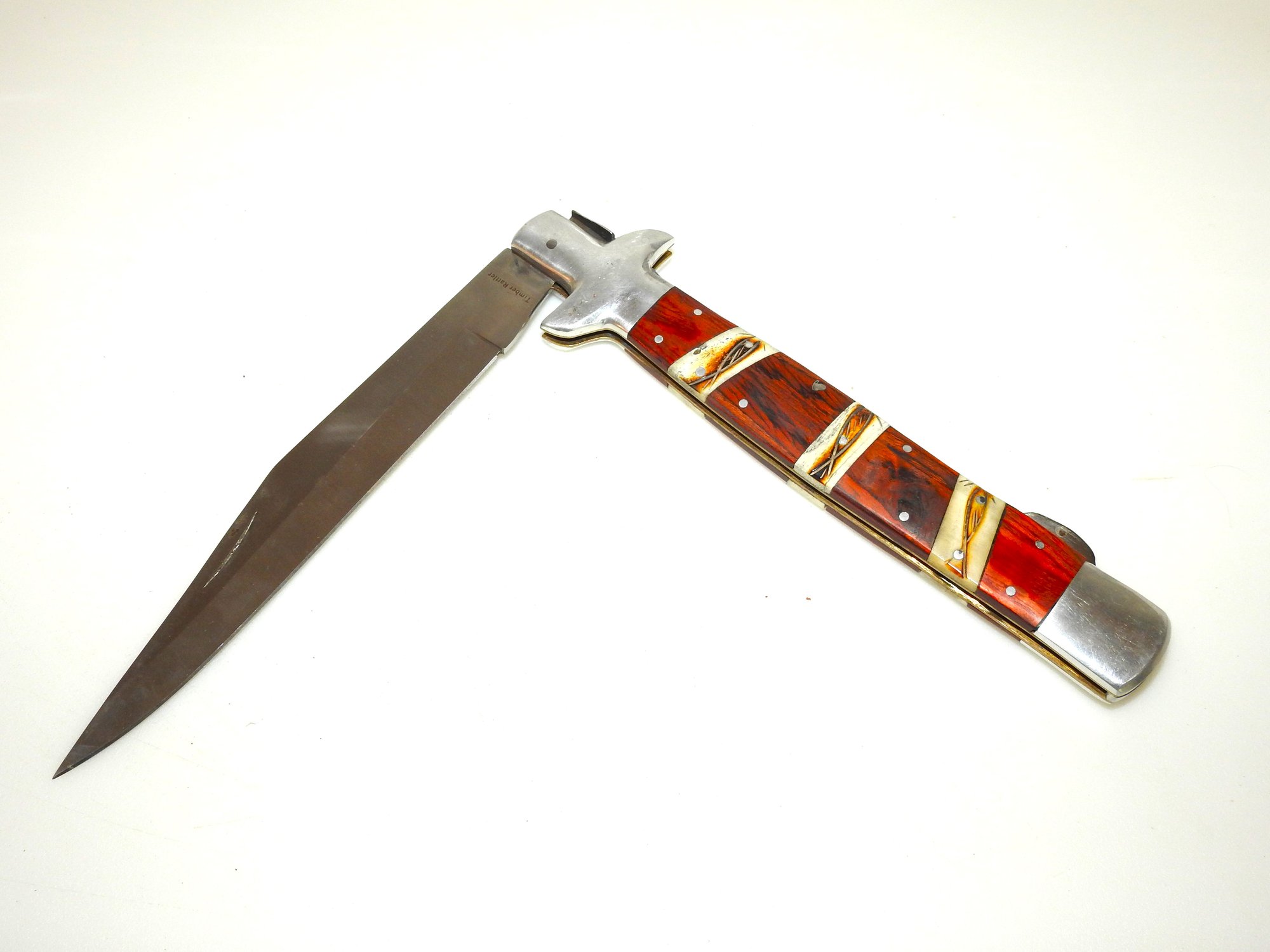 HUGE 17 Inch Timber Rattler Folding Lock Blade Knife #40791140 ...