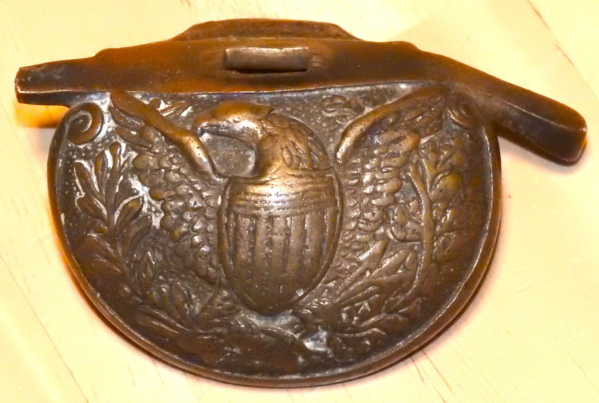 Metal Detector Find Civil War Era Sword Guard Bronze #40826947 ...