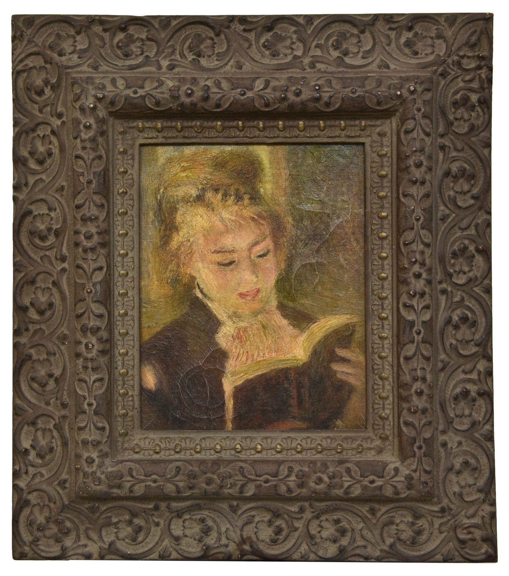 Signed Brook Ramco Portrait Oil On Board Painting #40882273 ...