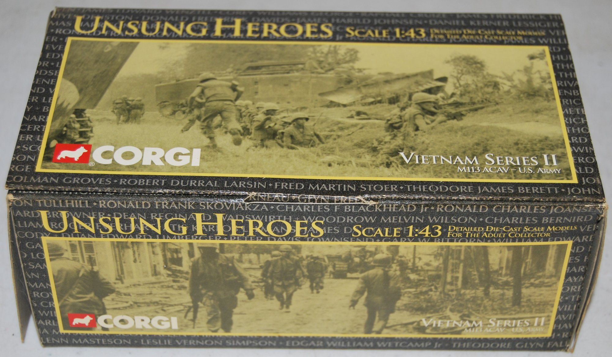 Corgi Die Cast 1/43 Model Unsung Heroes From 2000. Vietnam Series II ...