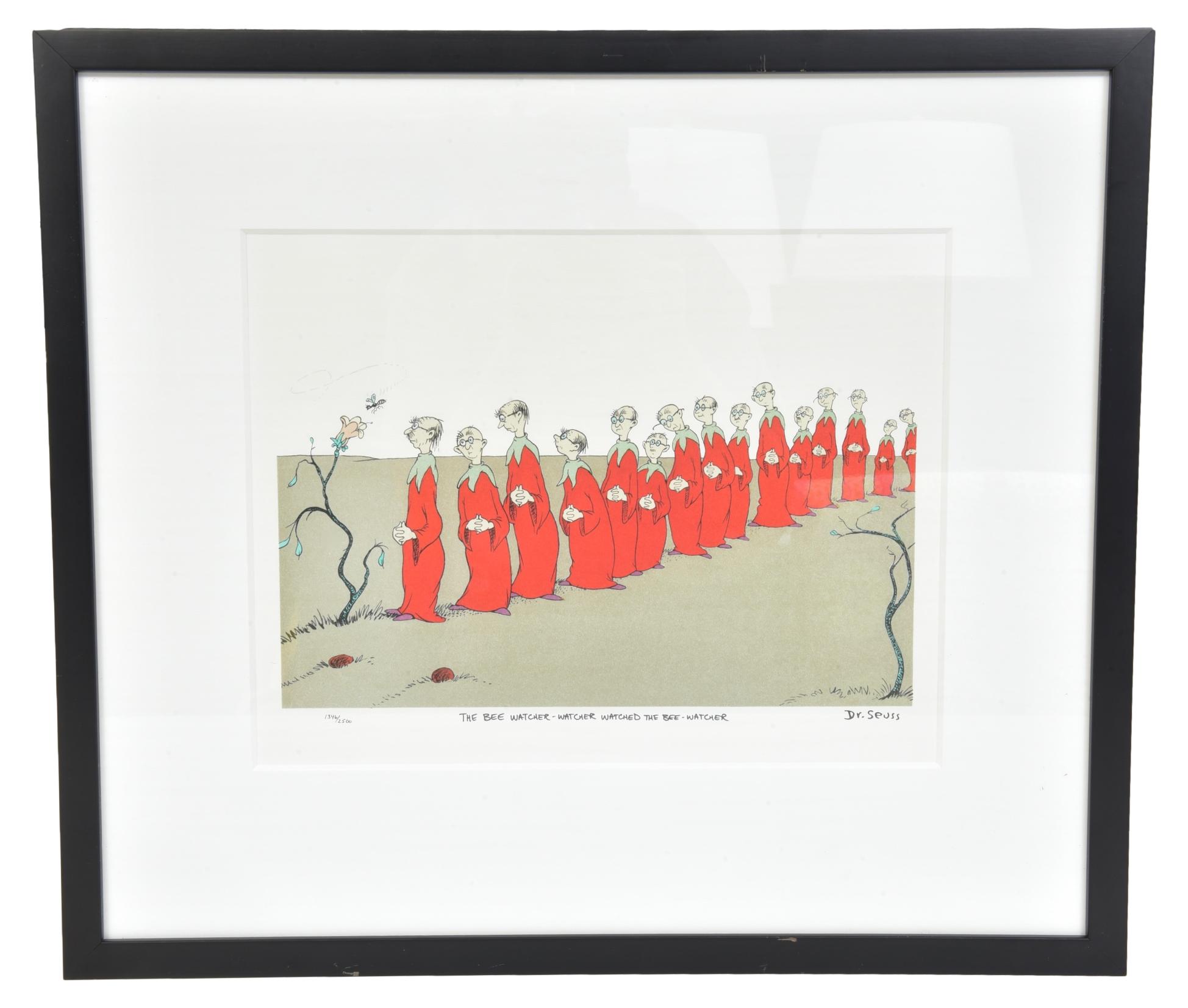 Dr. Seuss The Bee Watcher Limited Edition Hand-pulled Framed Lithograph ...