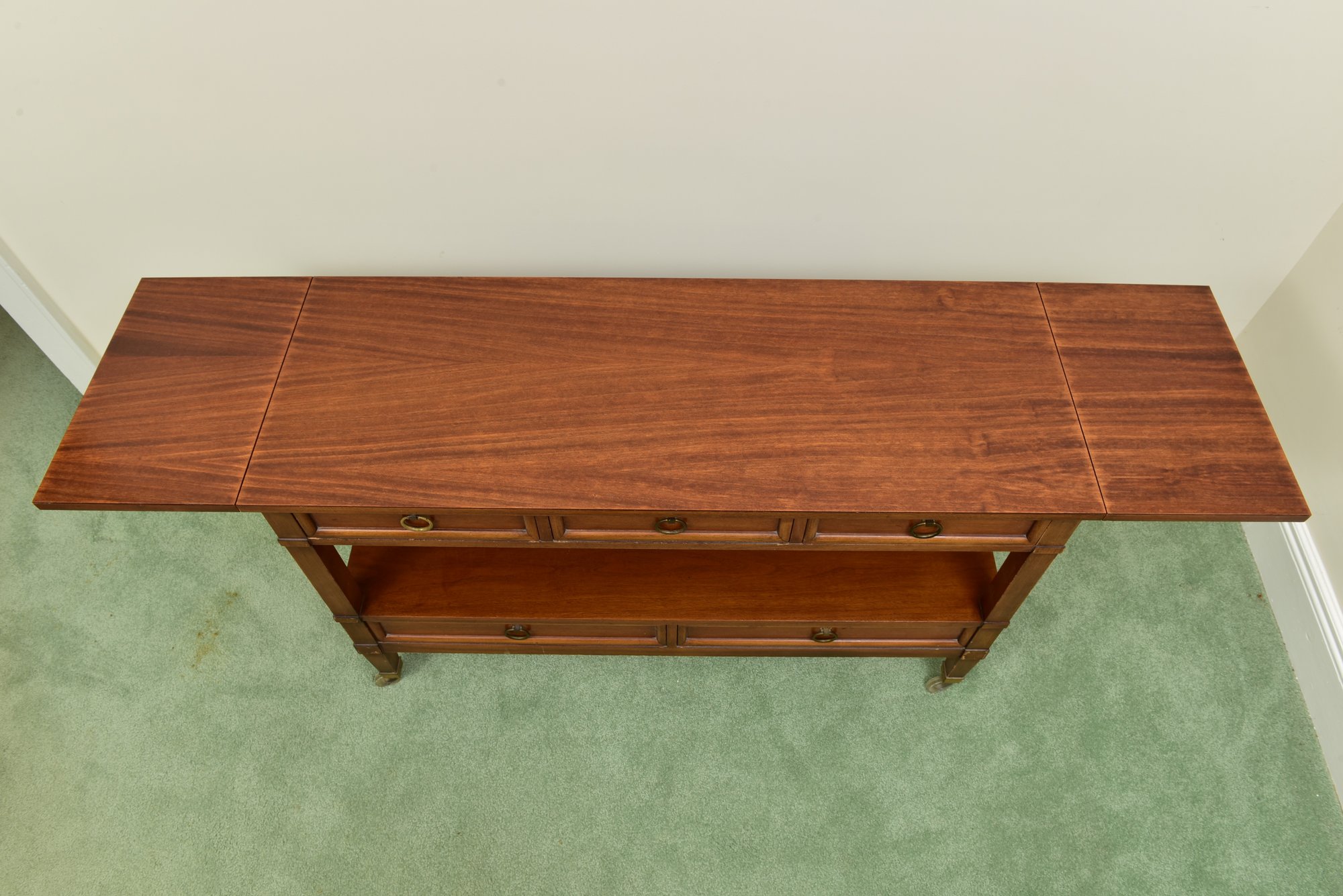 Baker Milling Road Buffet / Serving Table With Heat Resistant Black ...