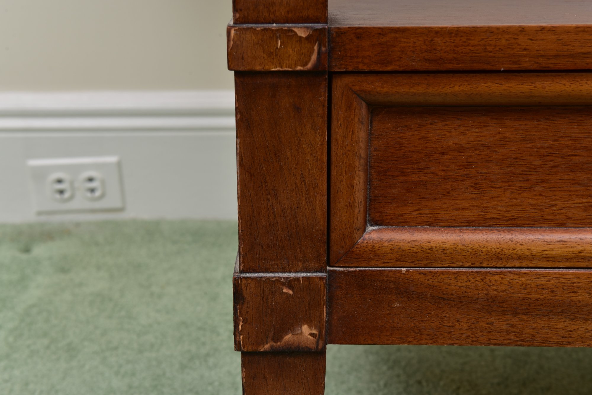 Baker Milling Road Buffet / Serving Table With Heat Resistant Black ...