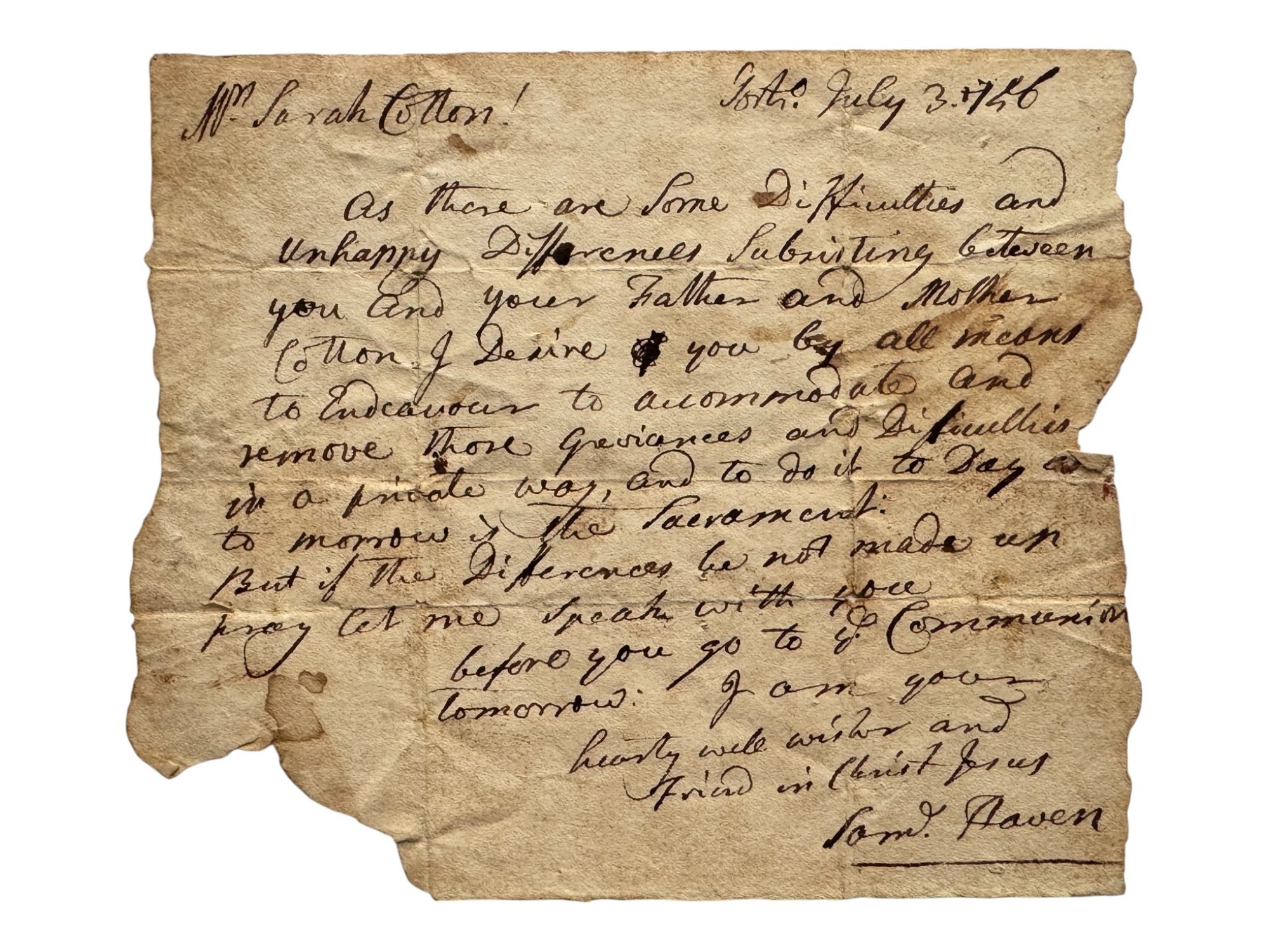 Group Of Early 19th-Century Handwritten Receipts & Promissory Notes ...