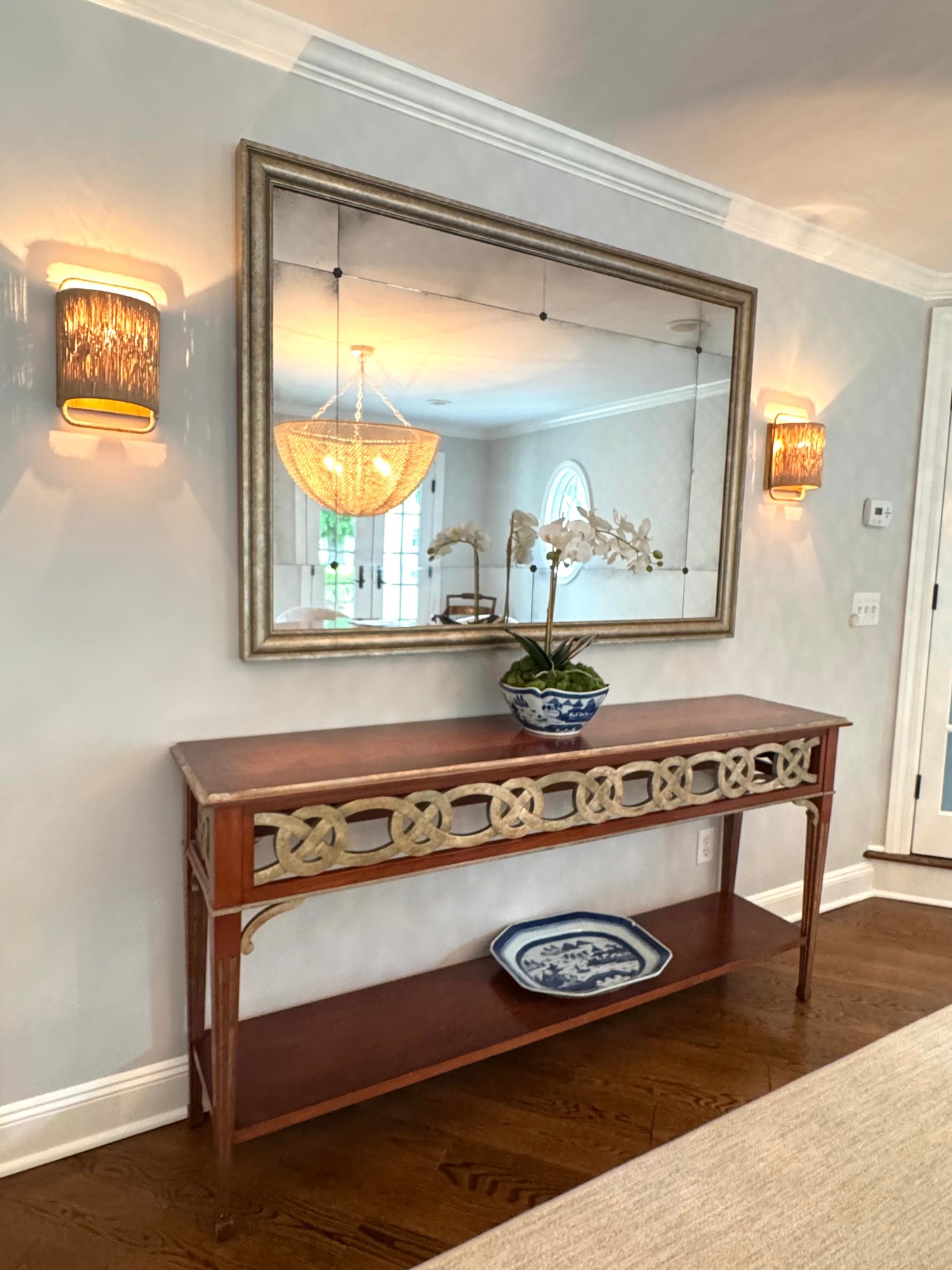 Beautiful Multi Paneled Mirror 5 Feet (LOC:F1) #2146355 | Auctionninja.com