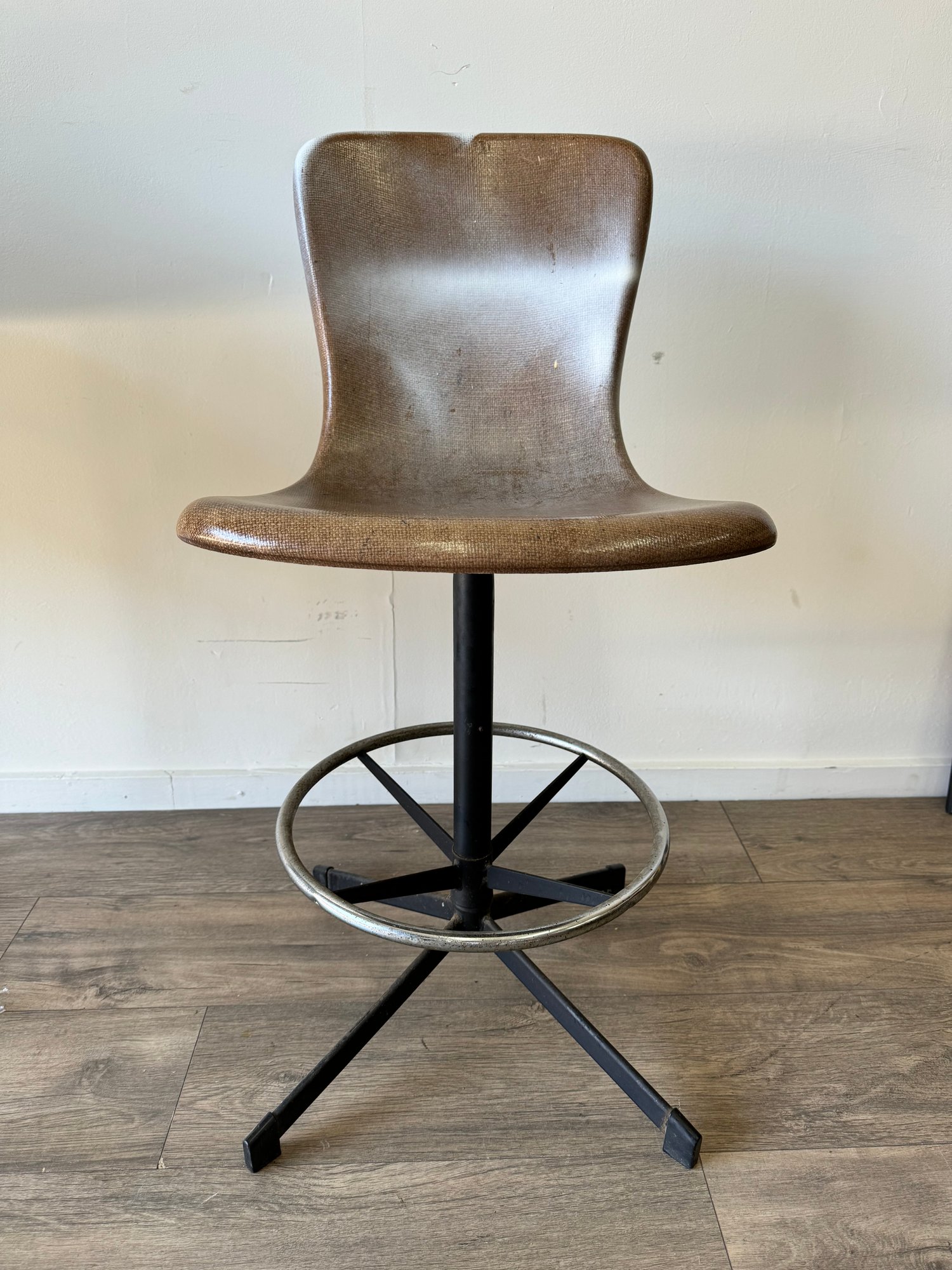 Mid Century Modern Cosco Fiberglass And Steel Stool #1989731 ...