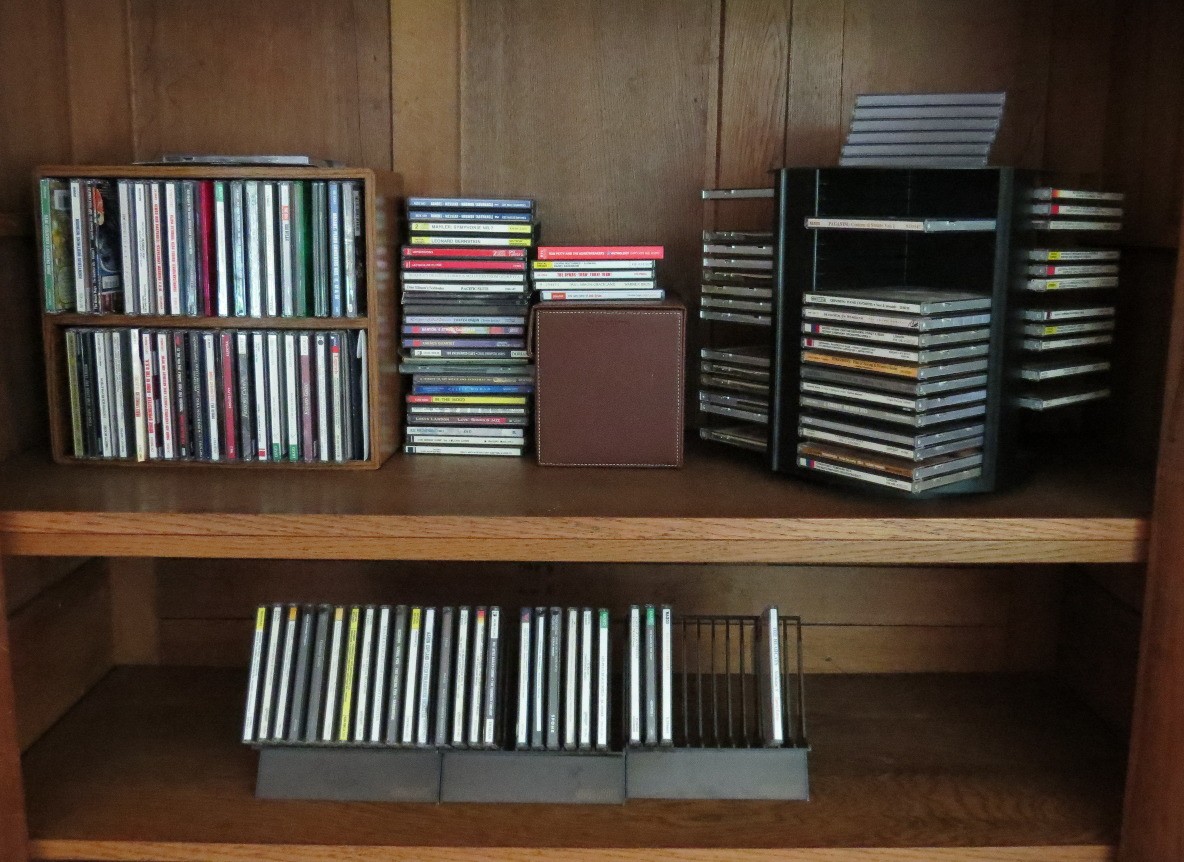 A Collection Of CD's & CD Holders - Primarily Classical, Some Soft Rock ...