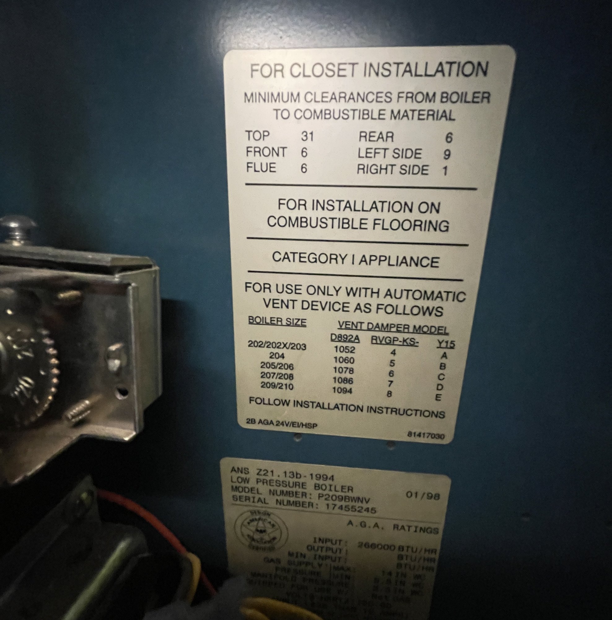 A Burnham Series 2 Gas Furnace #40843540 | Auctionninja.com