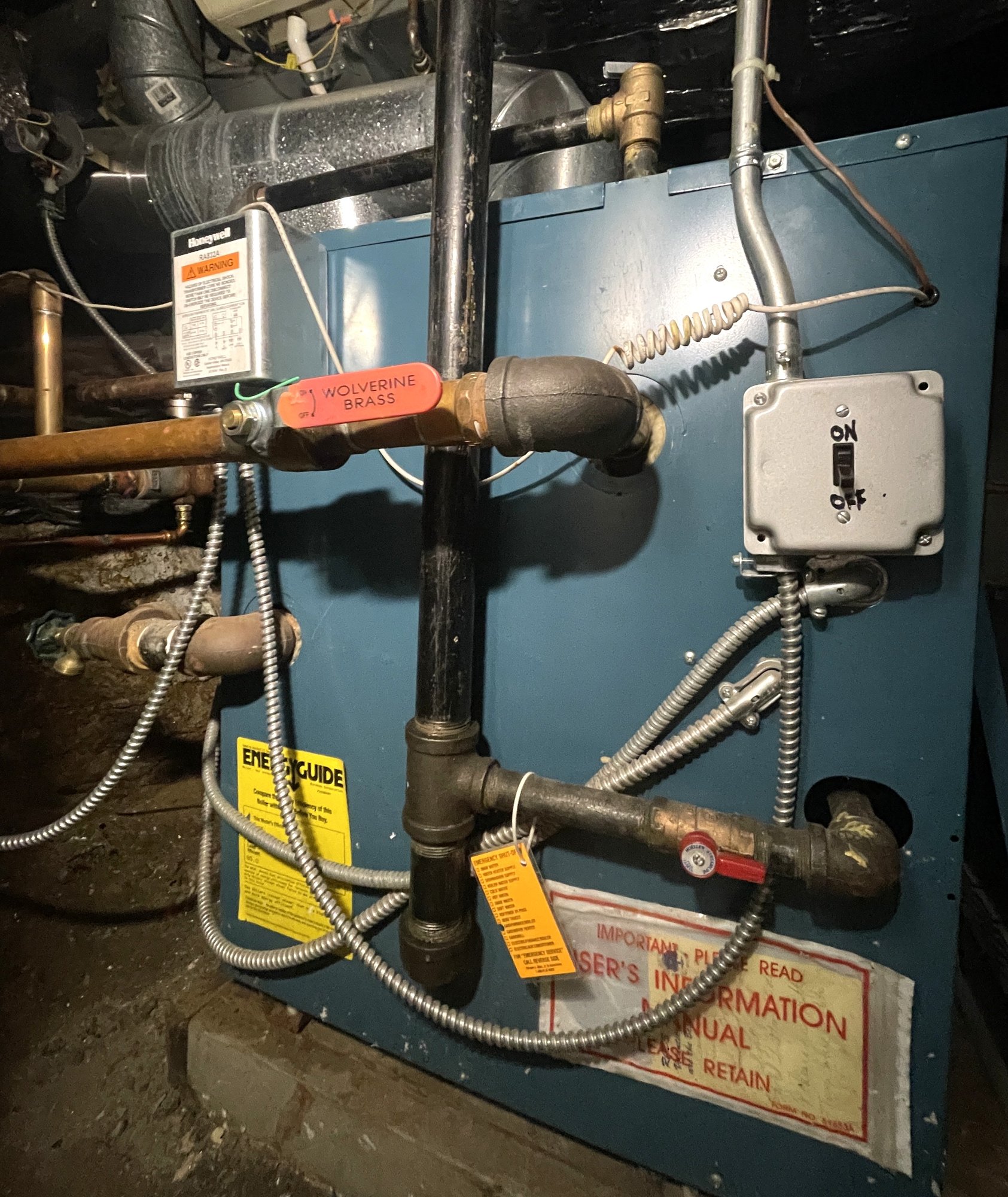 A Burnham Series 2 Gas Furnace #40843540 | Auctionninja.com