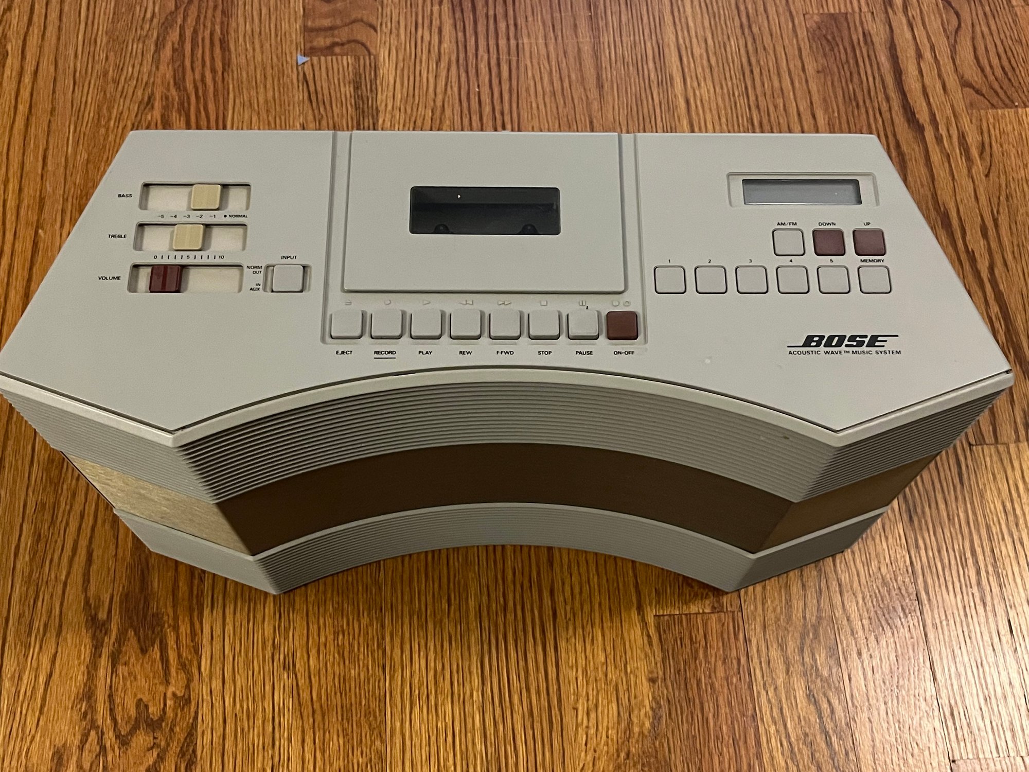 Bose AW-1 Acoustic Wave Stereo Music System - AM/FM Radio And Cassette ...