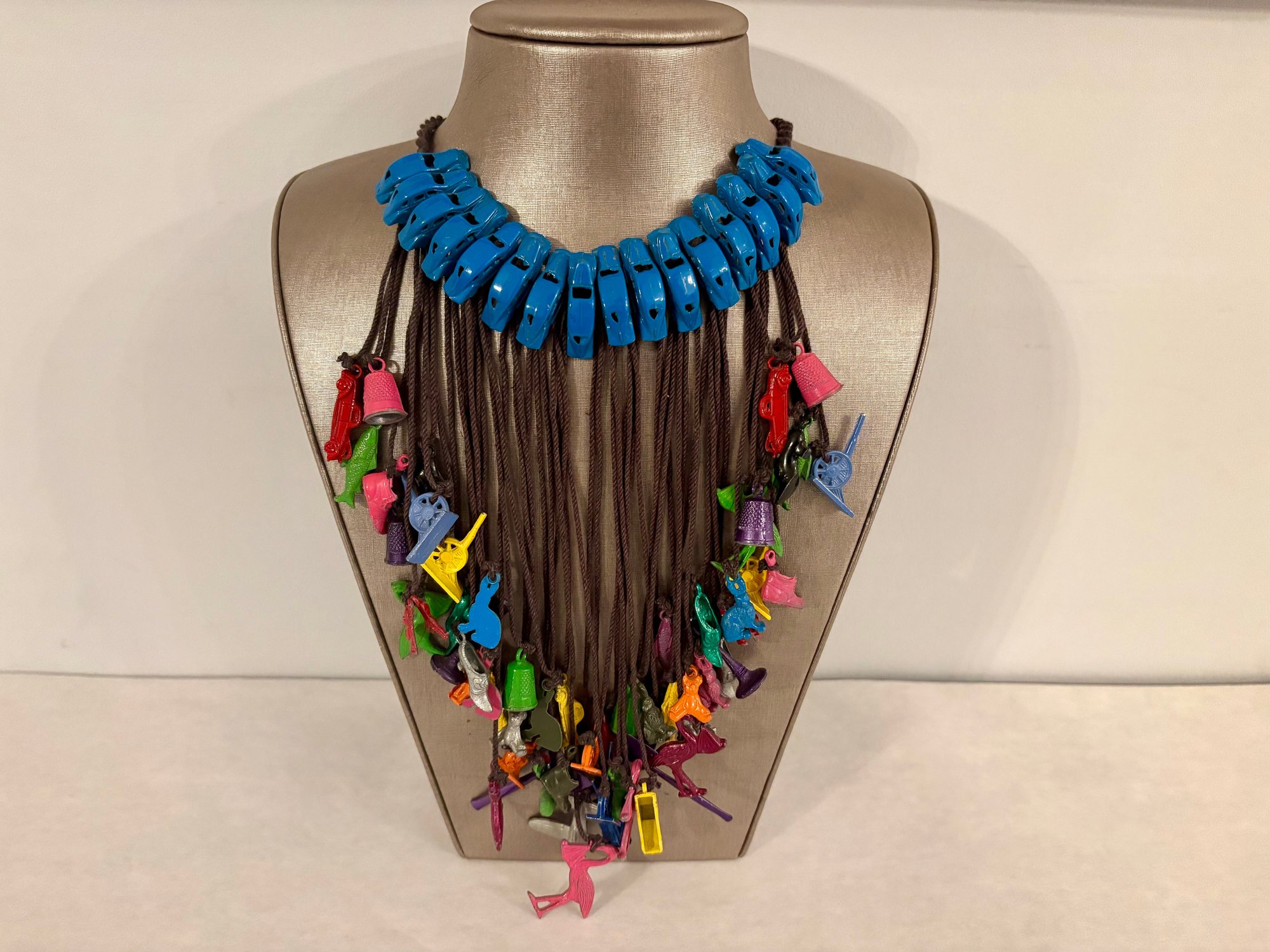 Vintage Cracker Jill Necklace Designed By Peggy Shure & Lynn Foster, SS ...