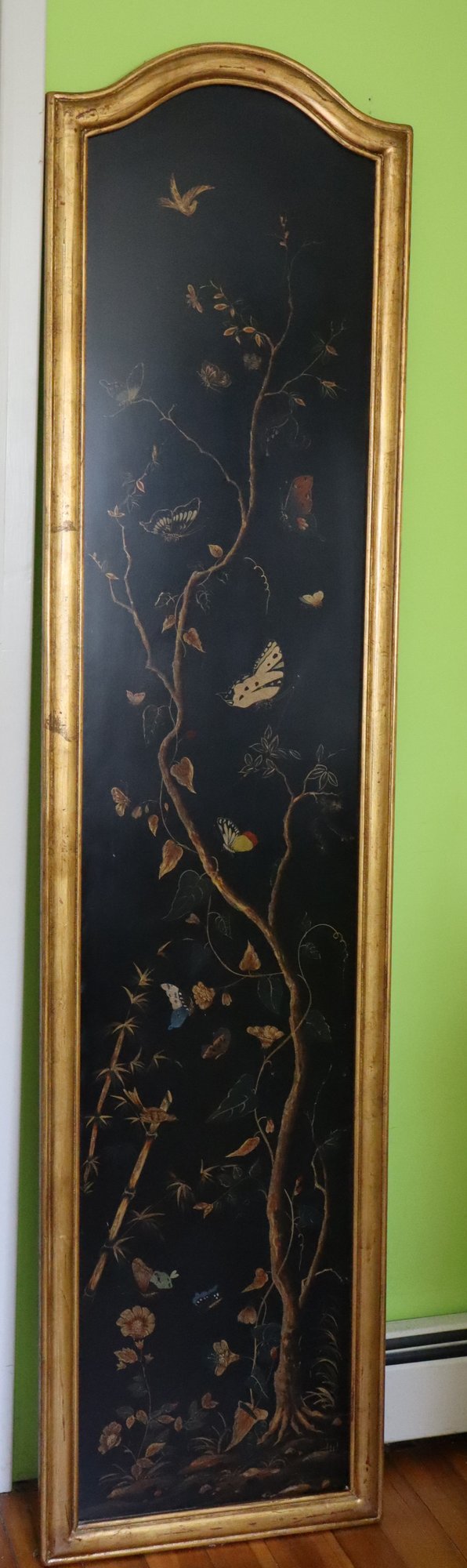 Hand Painted Butterfly Wall Panel #2120695 | Auctionninja.com