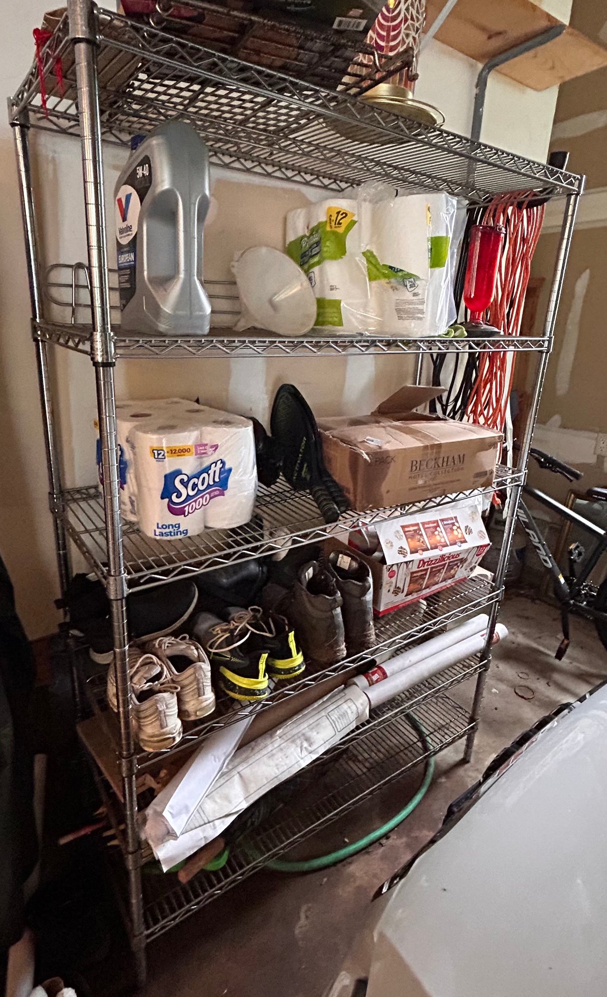 Shelf Tech System Metal Wire Rack #1917351 | Auctionninja.com