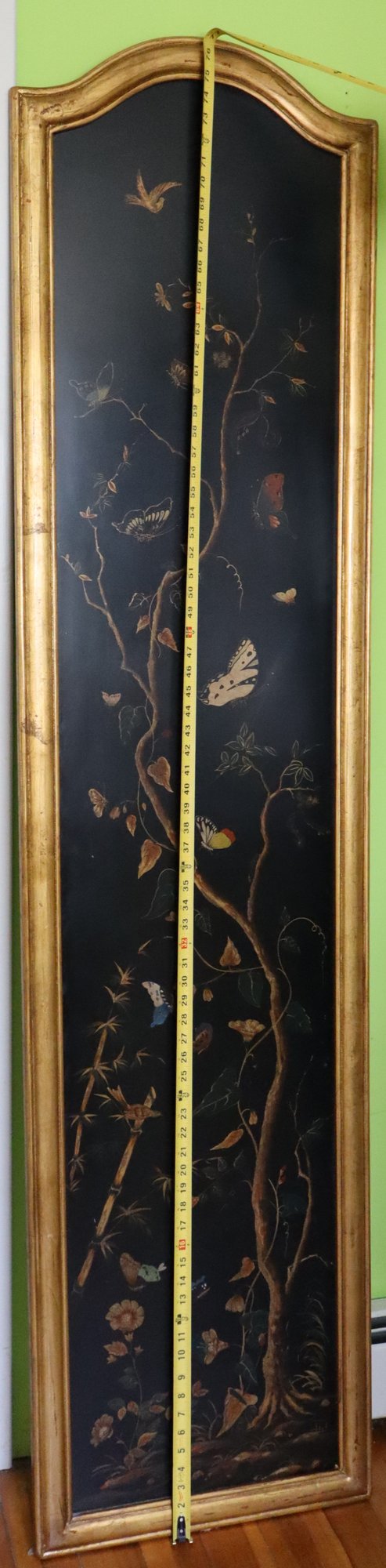 Hand Painted Butterfly Wall Panel #2120695 | Auctionninja.com