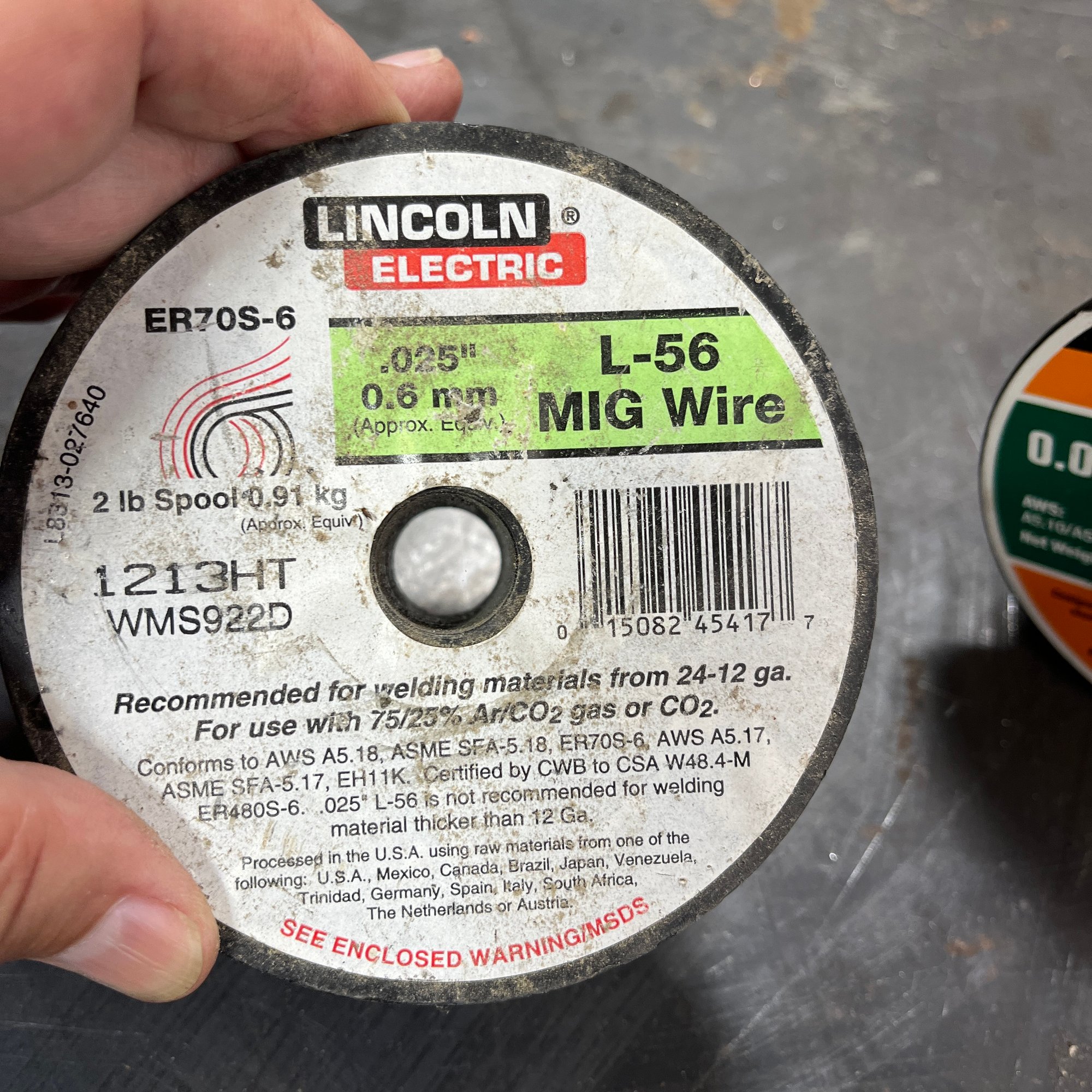 2 Spools Of Welding Wire #40792975 | Auctionninja.com