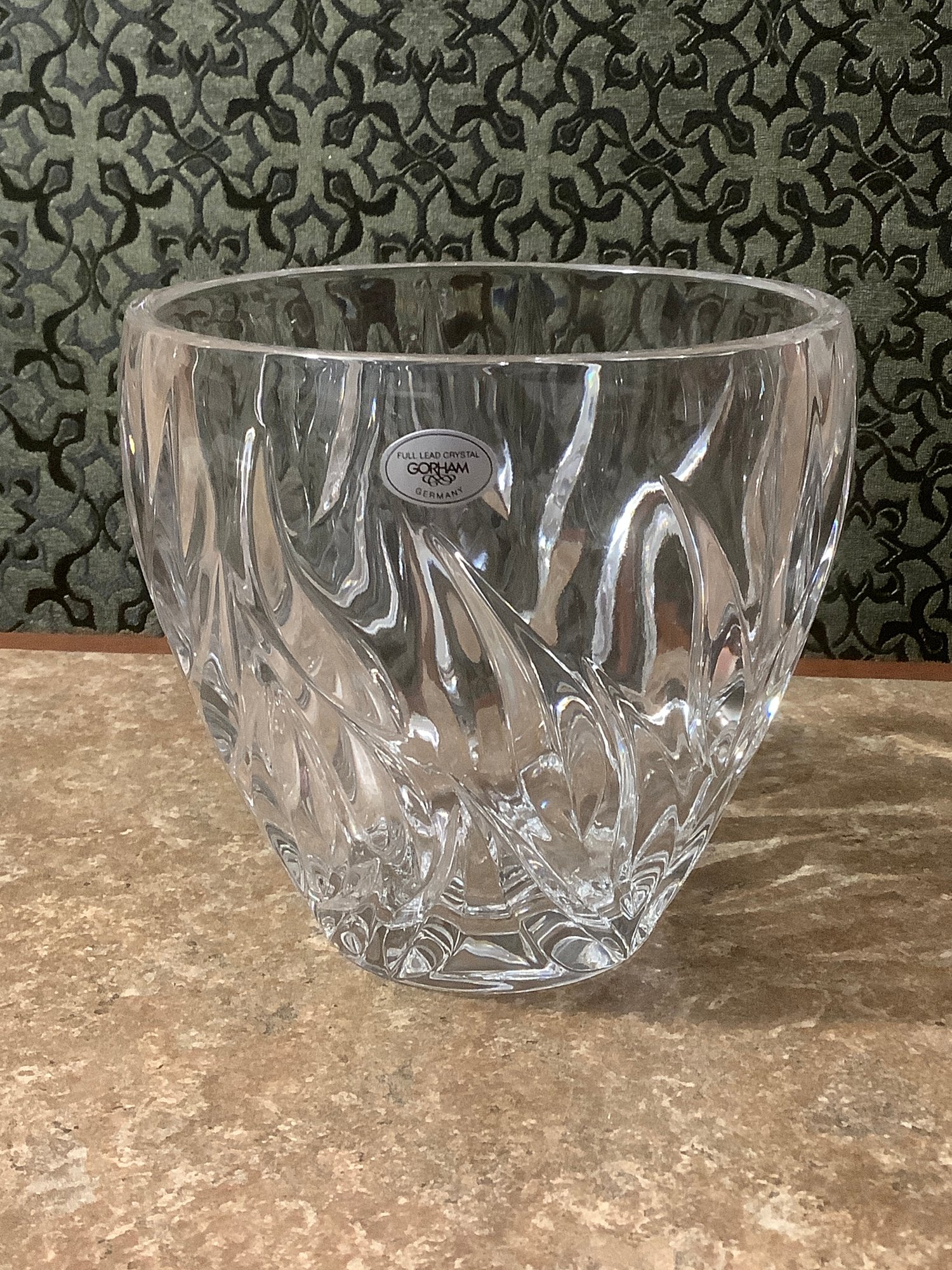 Gorham Full Lead Crystal Bowl #1997238 | Auctionninja.com