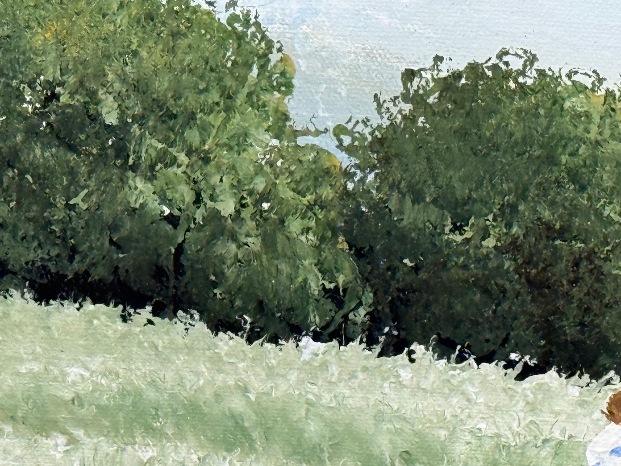 Eileen Jones Montrec Landscape Scene Original Oil Painting #40876197 ...