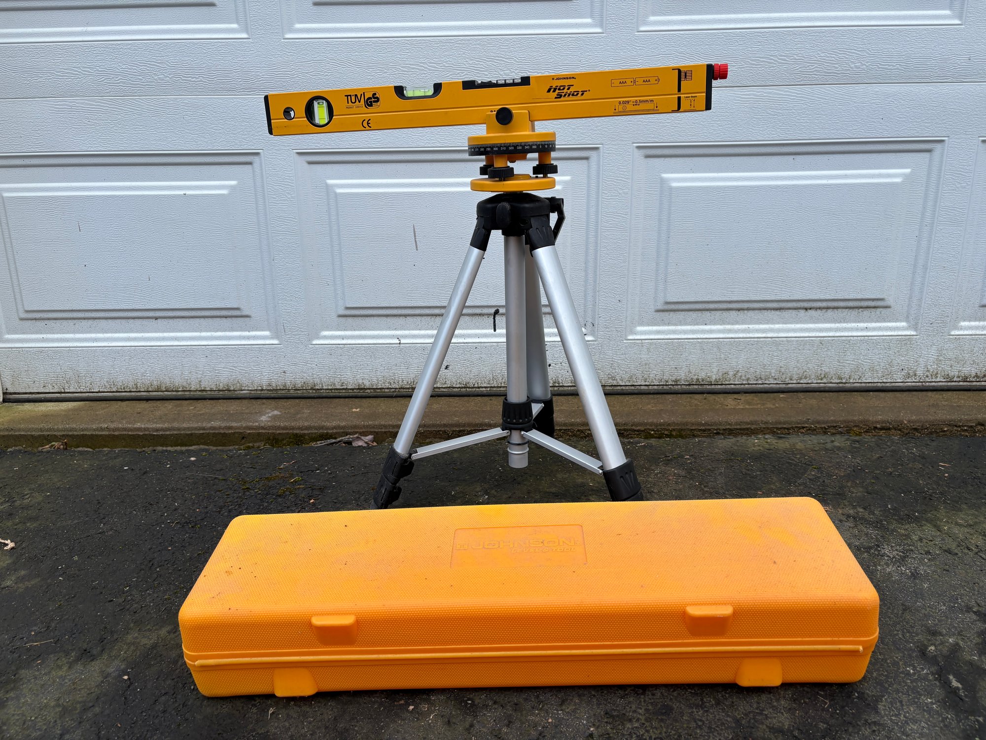 Johnson Hot Shot Level Tool With Aluminum Field Tripod #40834878 ...