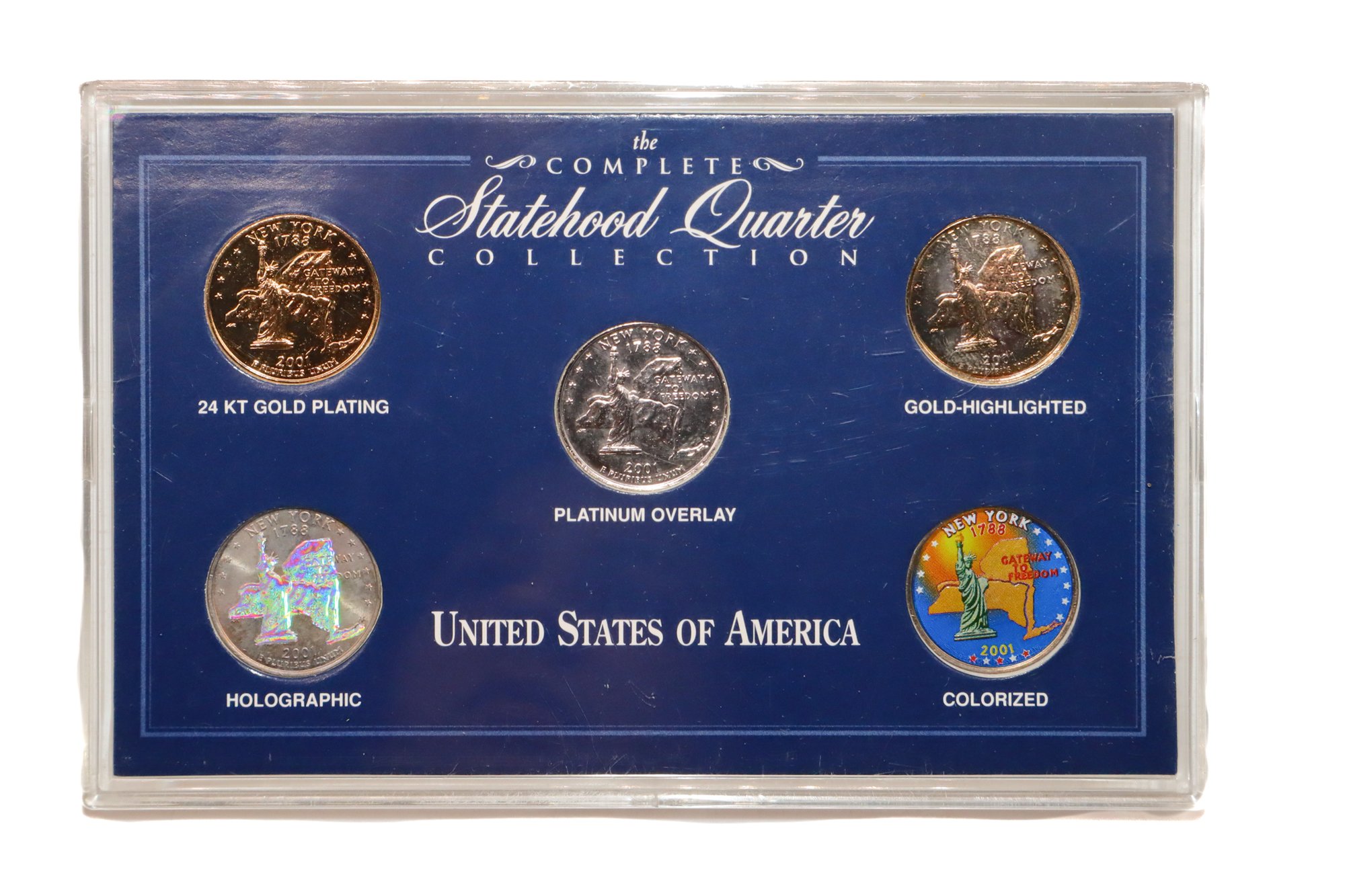The Complete Statehood Quarter Collection With COA #1932239 ...