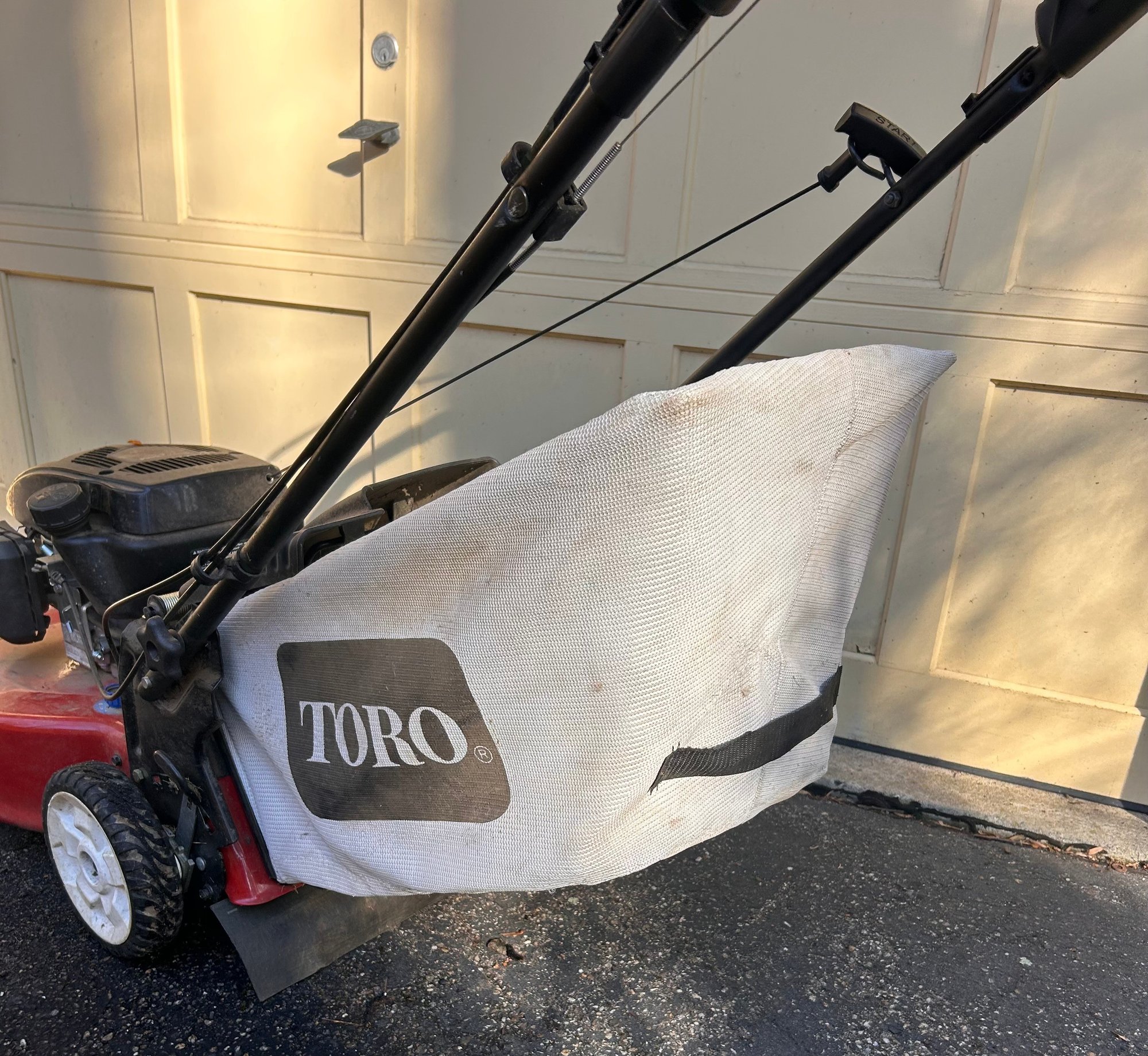 Toro Recycler 22 Inch Self Propelled Lawnmower With Bagger #2253001 ...