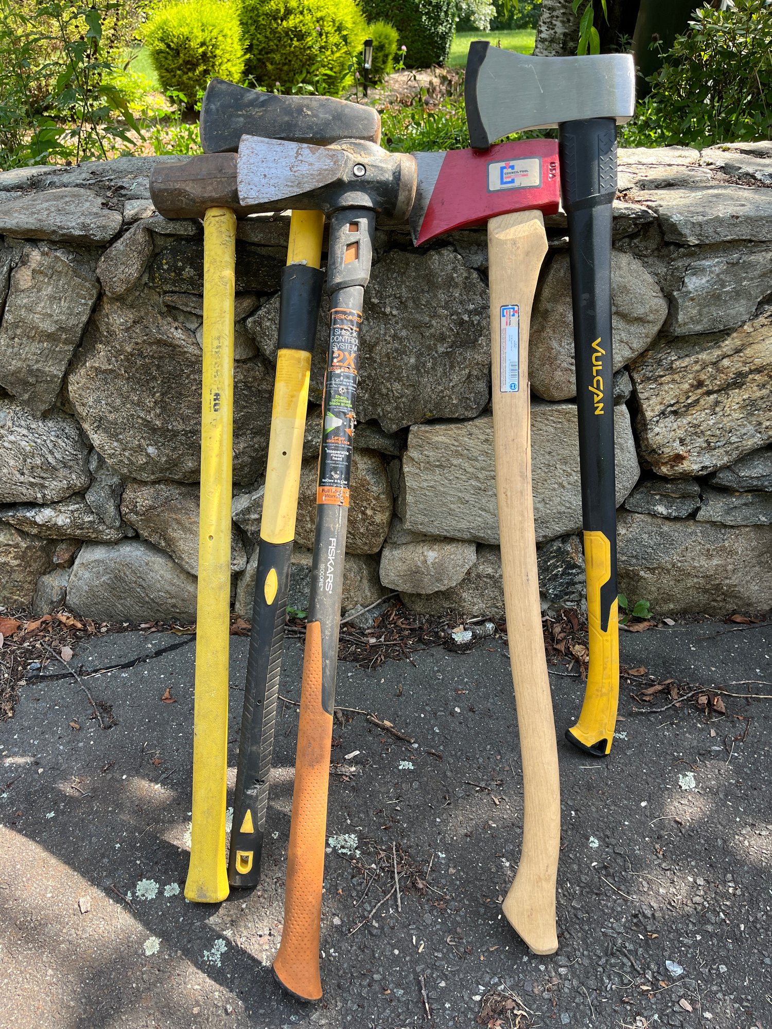 A Collection Of Axes And Maul #40793313 | Auctionninja.com