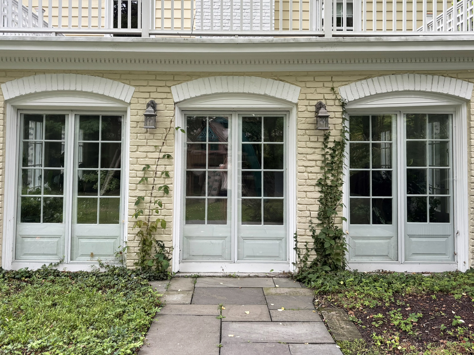 A Set Of 7 Antique French Windows With New Storms - C. 1930's #40797564 ...