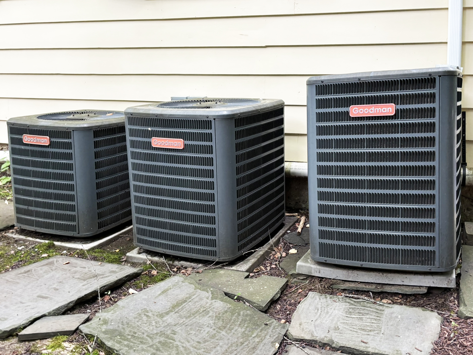 A Trio Of Air Conditioner Units By Goodman #40797577 | Auctionninja.com