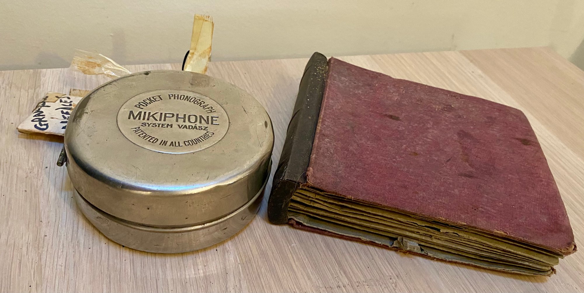 Pocket Phonograph Miki Phone #1992831 | Auctionninja.com
