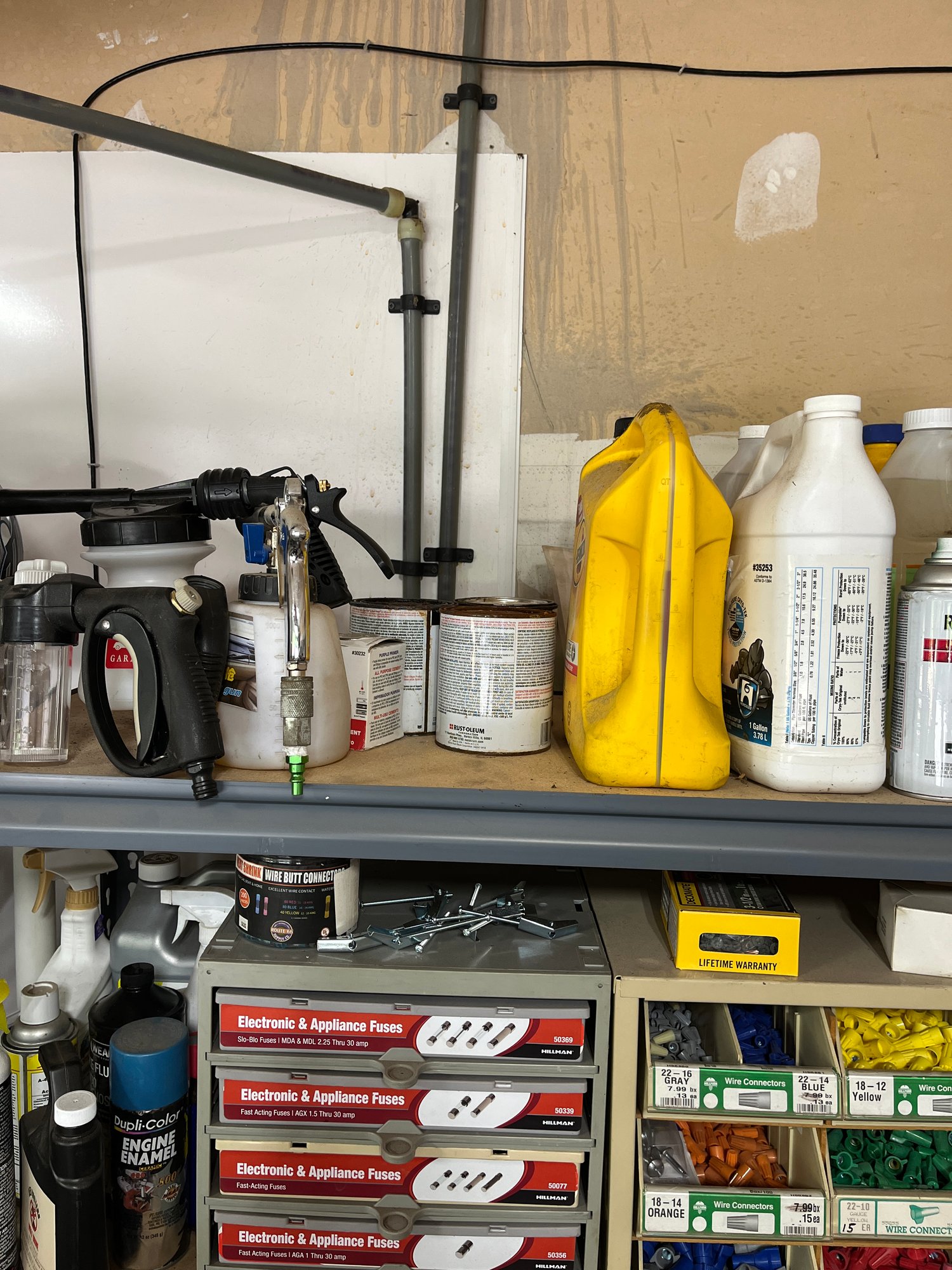 5 Shelves Of Fuses - Clamps - Grommets - Solutions & More #40793367 ...