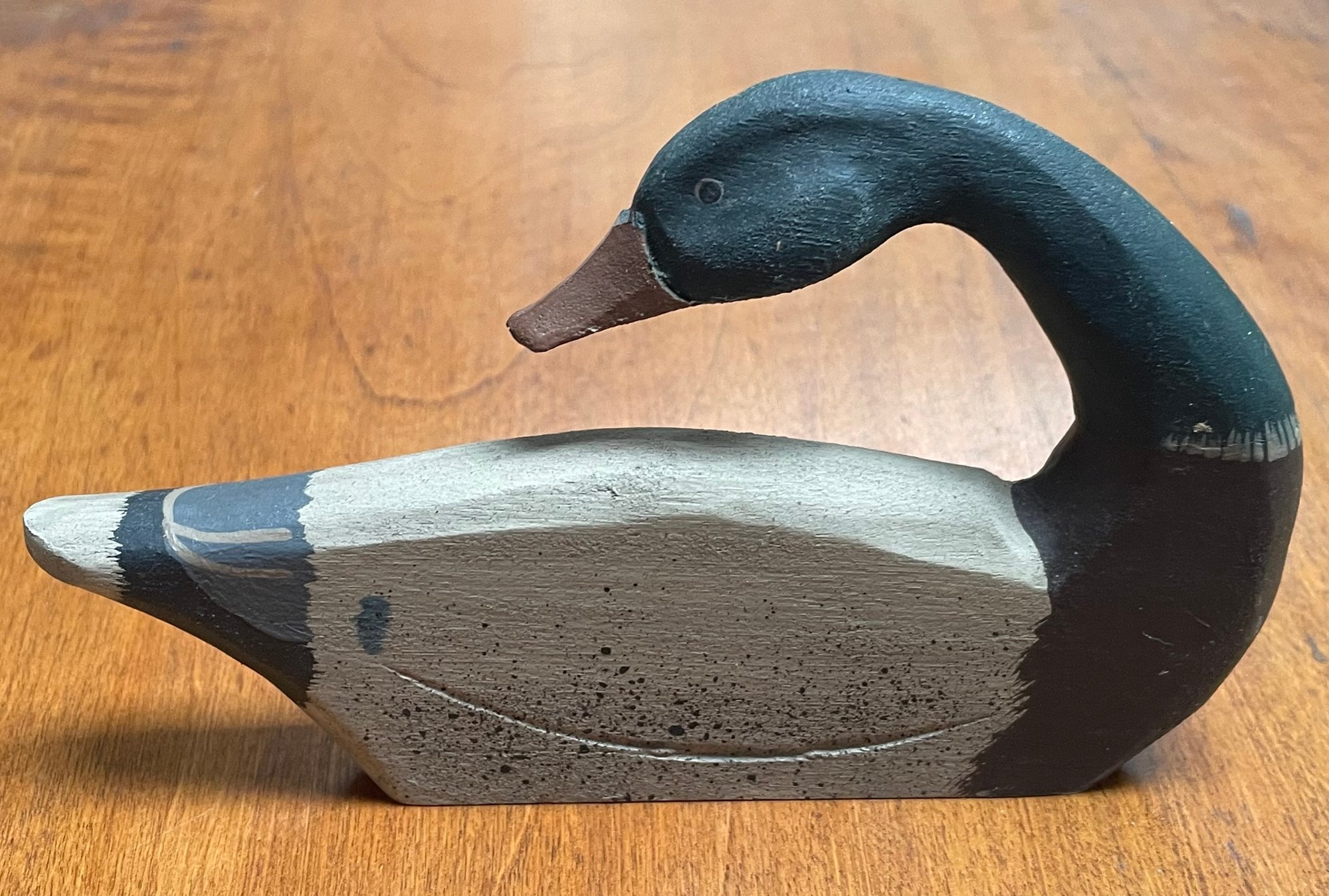 Hand Carved Wooden Goose - Boyds Collection Signed J.Dudley #1916746 ...