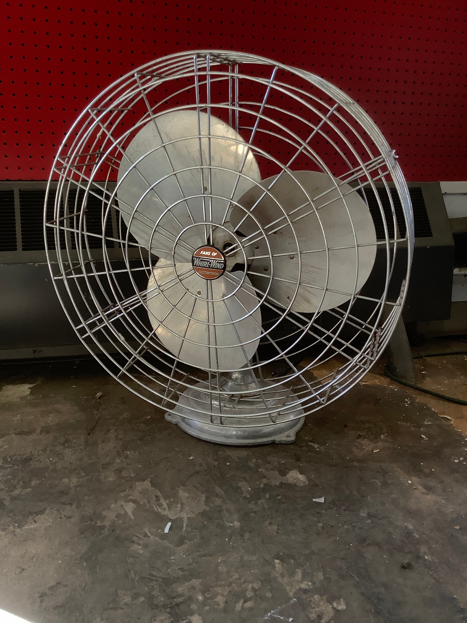 HUGE Incredible Vintage Wirl-wind Fan #1998201 | Auctionninja.com