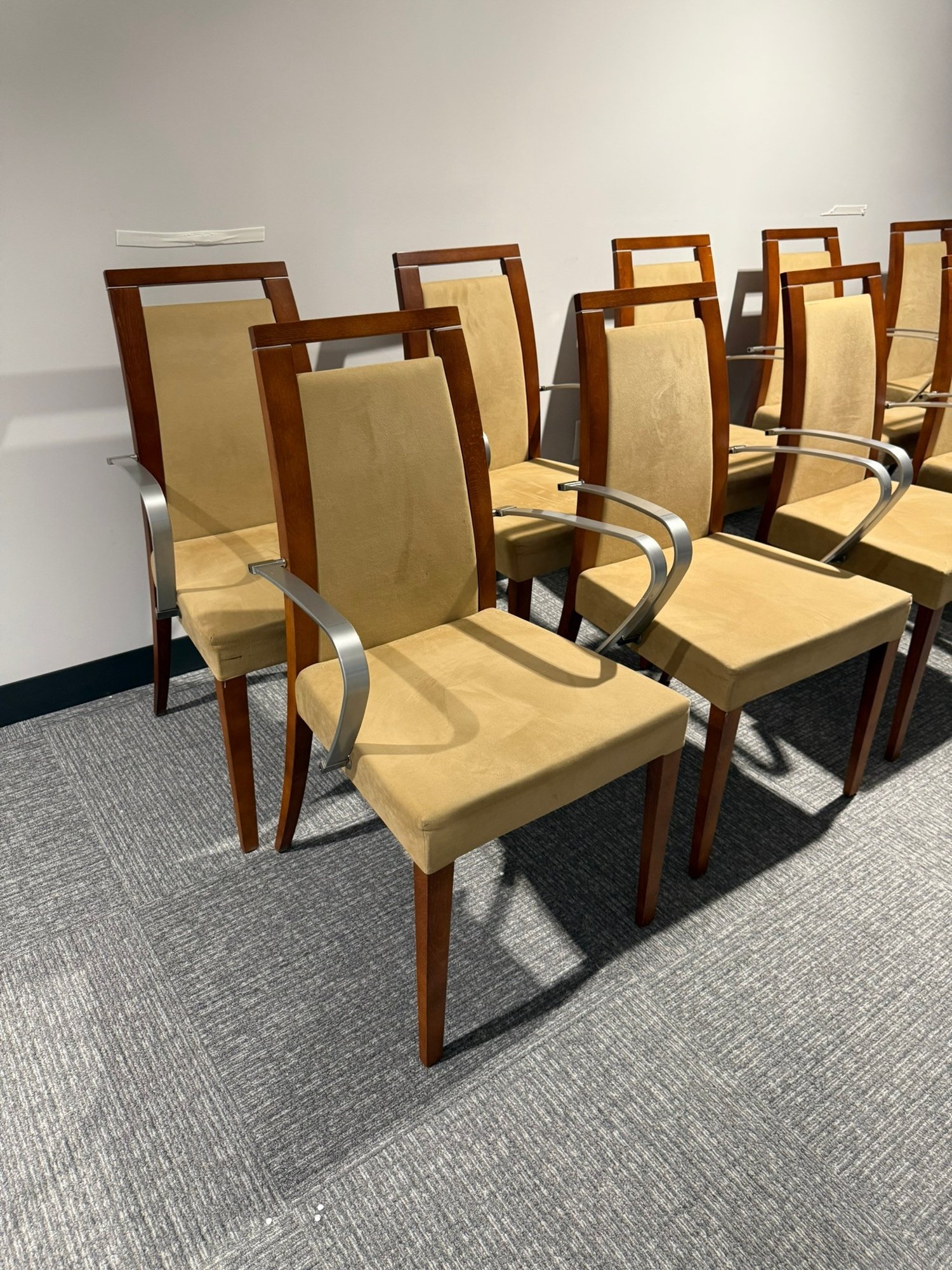 Set Of 10 Spanish Modernist Dining Armchairs From Paco Capdell #2148595 ...