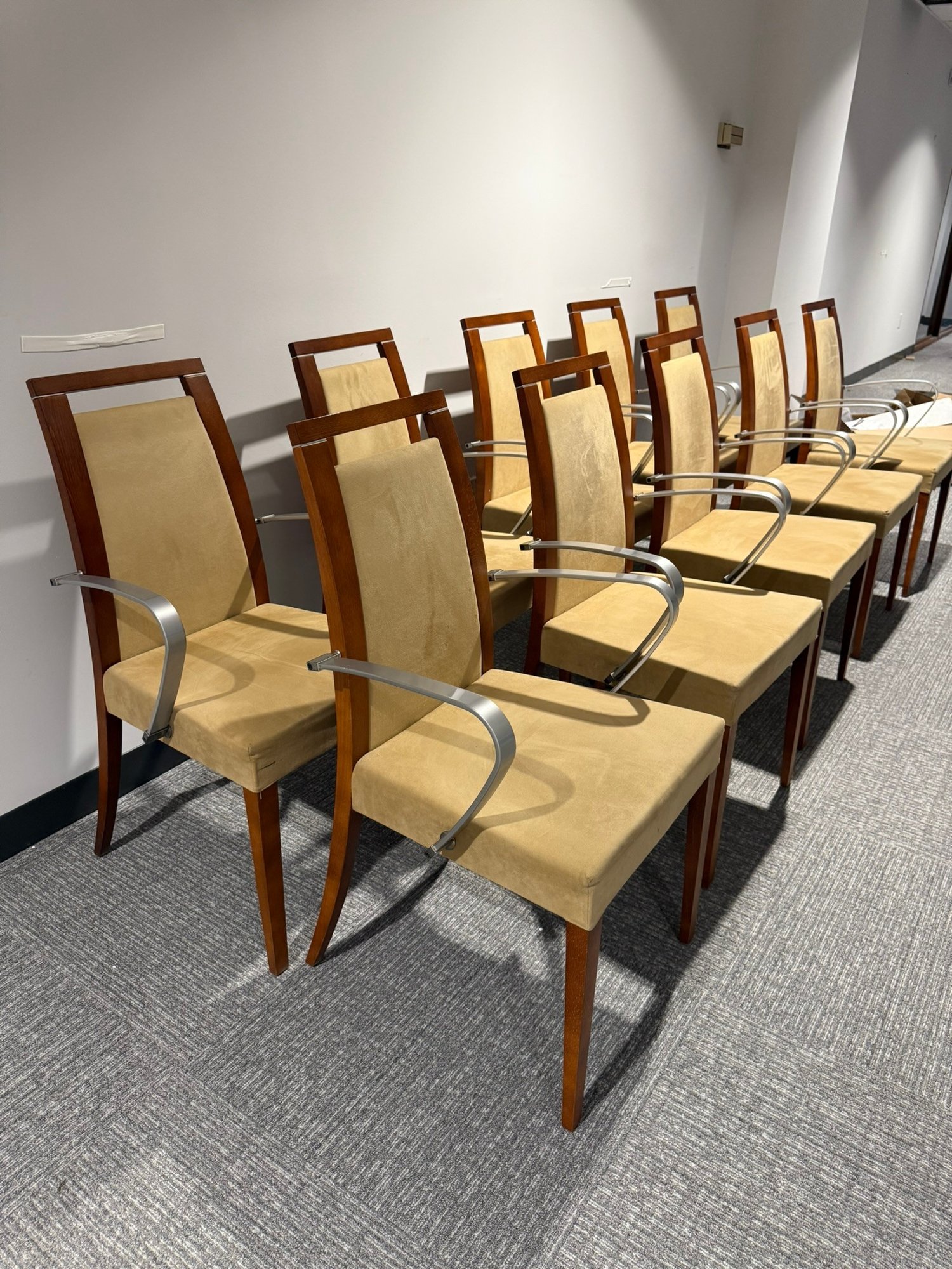 Set Of 10 Spanish Modernist Dining Armchairs From Paco Capdell #2148595 ...