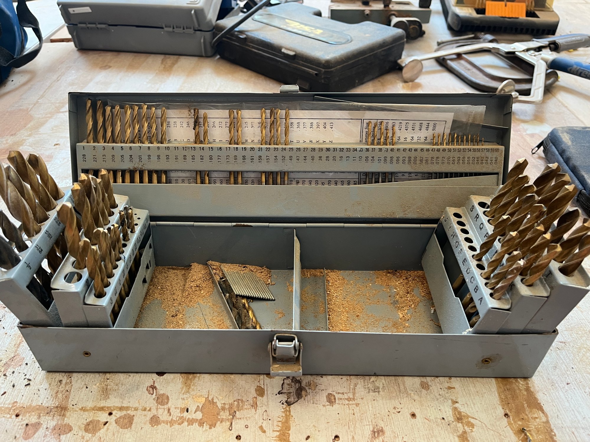 A 115 Piece Drill Set - Decimal Equivalents #40793616 | Auctionninja.com