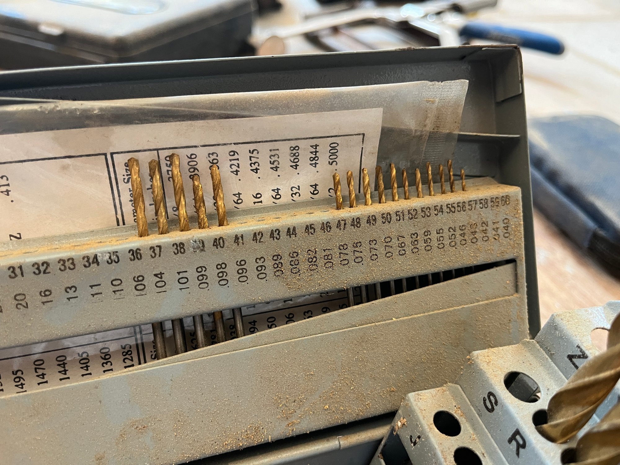 A 115 Piece Drill Set - Decimal Equivalents #40793616 | Auctionninja.com