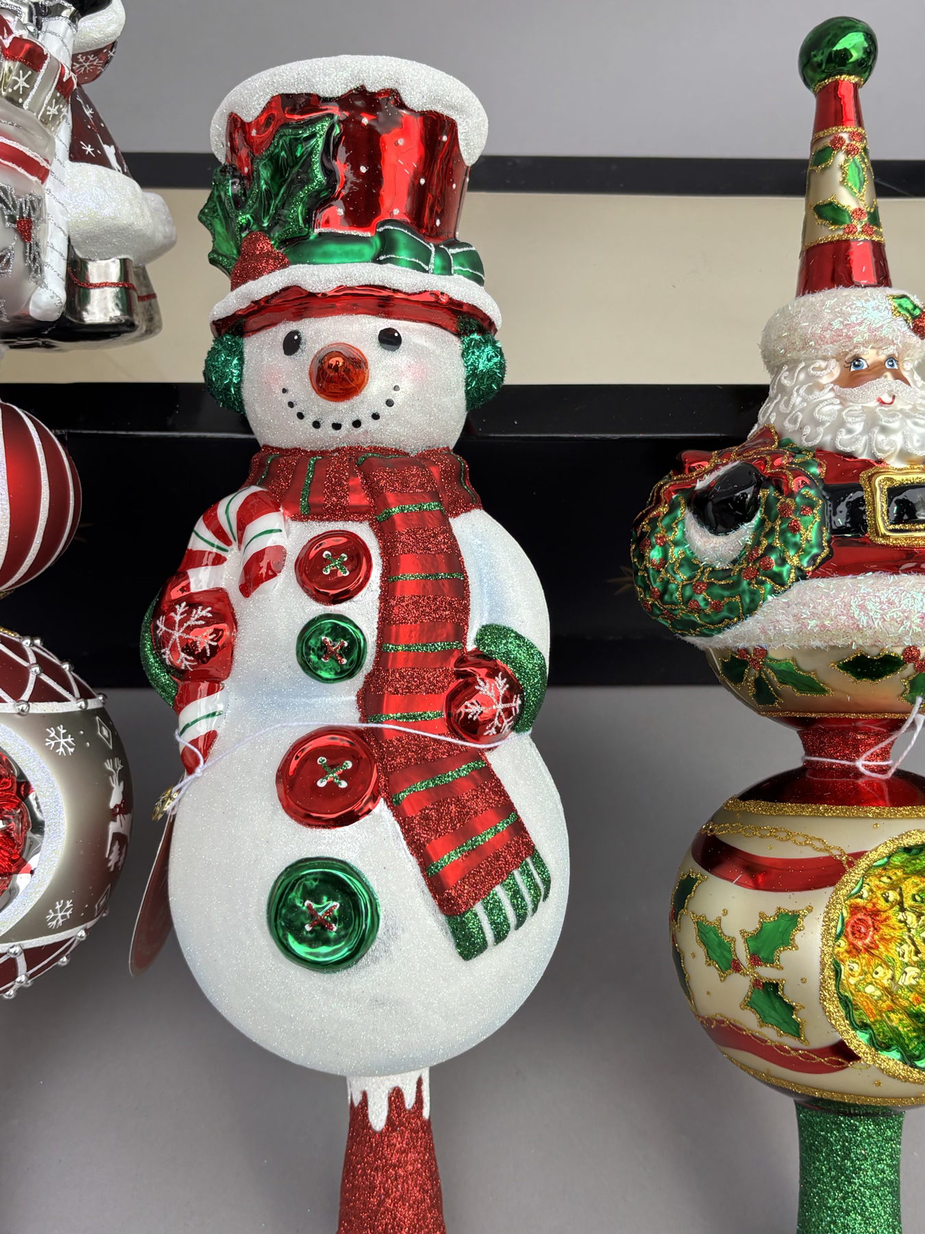 A Trio Of Christopher Radko Tree Toppers - Some With Tags And Original ...