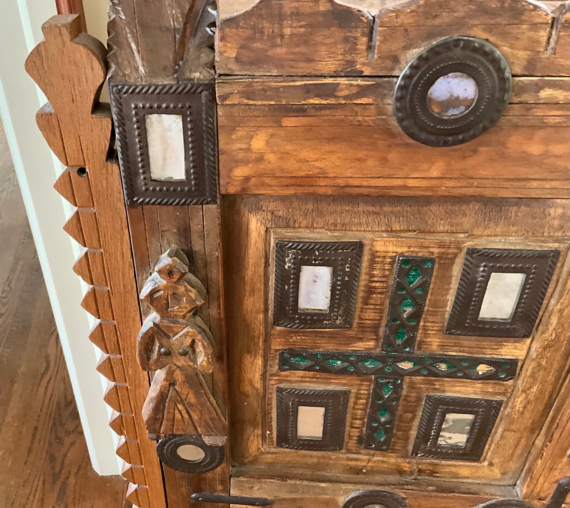 Beautiful Antique Indian Traditional Dowry Chest Or Marriage Chest ...