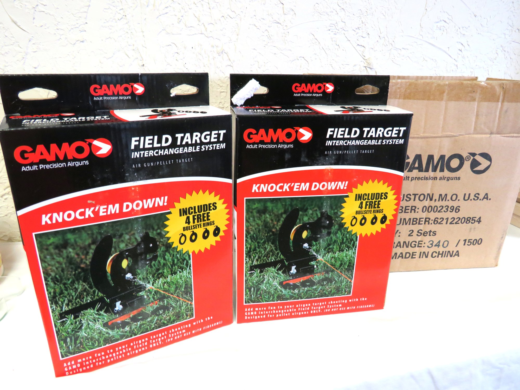 2 New In Package Gamo Knock Em Down Field Shooting Targets 2 Of 2 ...