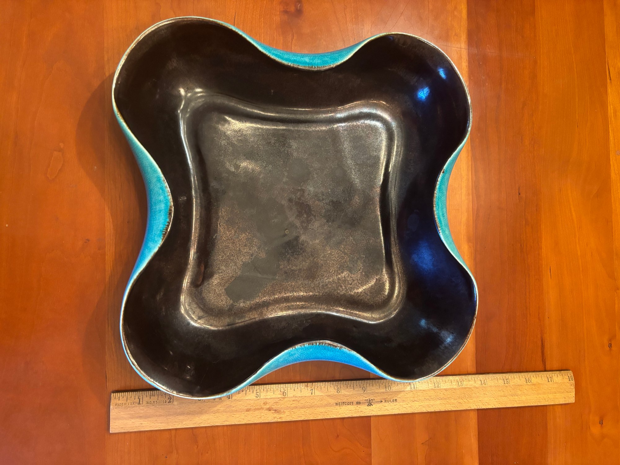 Red Wing Pottery Console Bowl #2035958 | Auctionninja.com