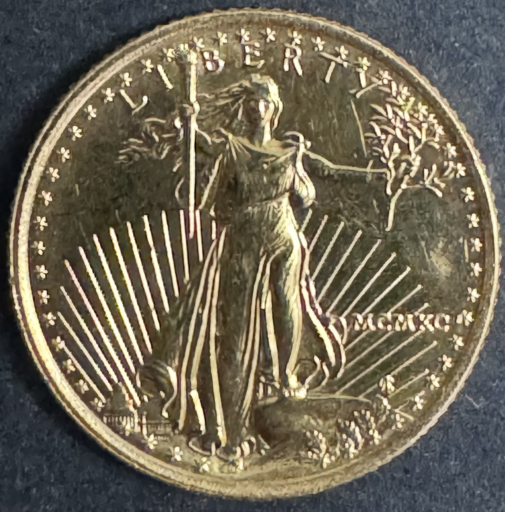 SOLID GOLD 1/10th Ounce FINE GOLD #1942678 | Auctionninja.com
