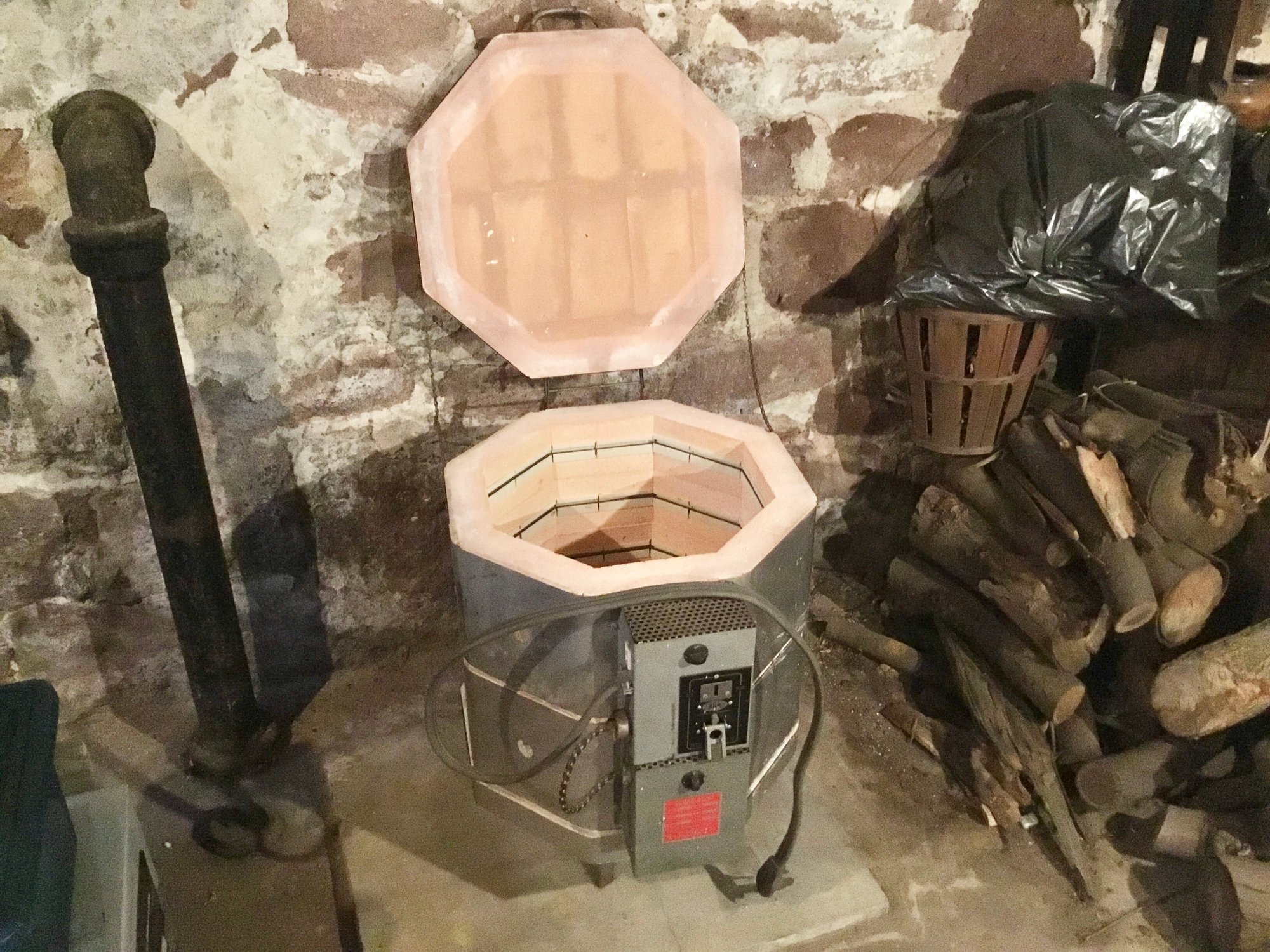 Vintage L&L Econo-Kiln Electric Pottery Kiln Model K18 #40856369 ...