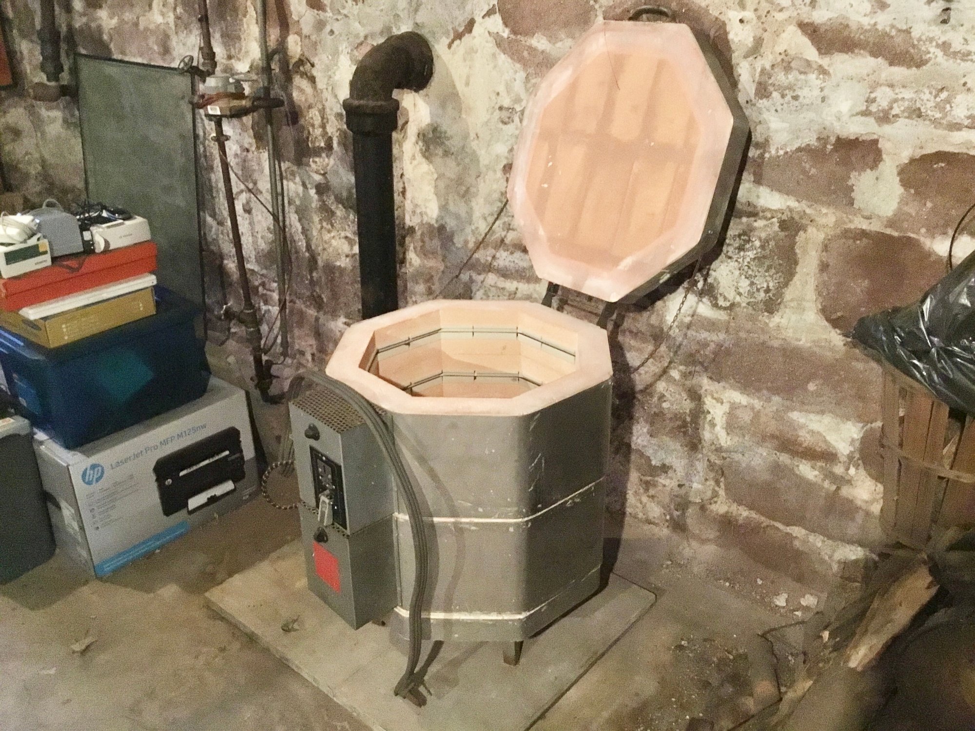 Vintage L&L Econo-Kiln Electric Pottery Kiln Model K18 #40856369 ...