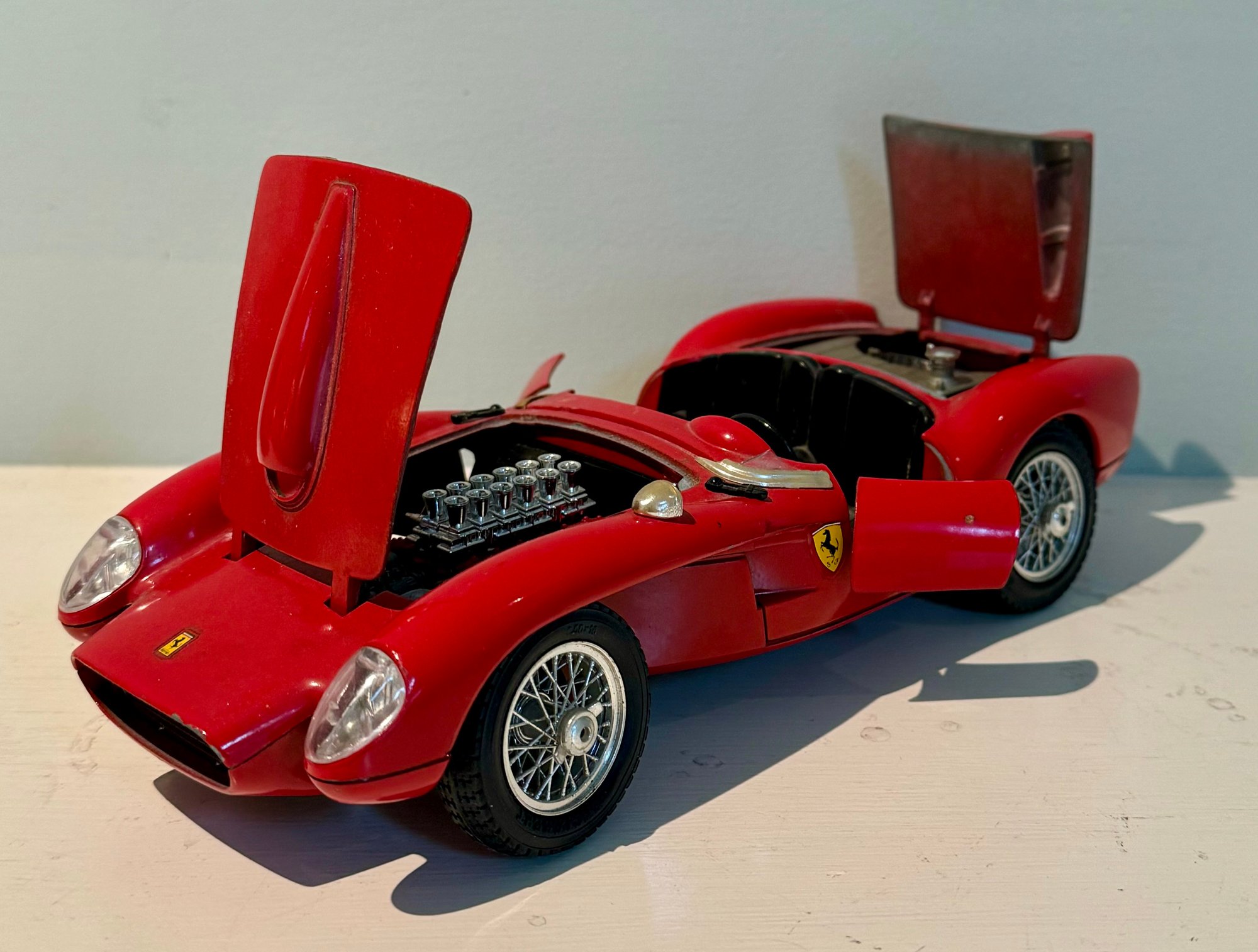 1957 Ferrari 250 Tessta Rossa Italian Scale Model #2097952 ...
