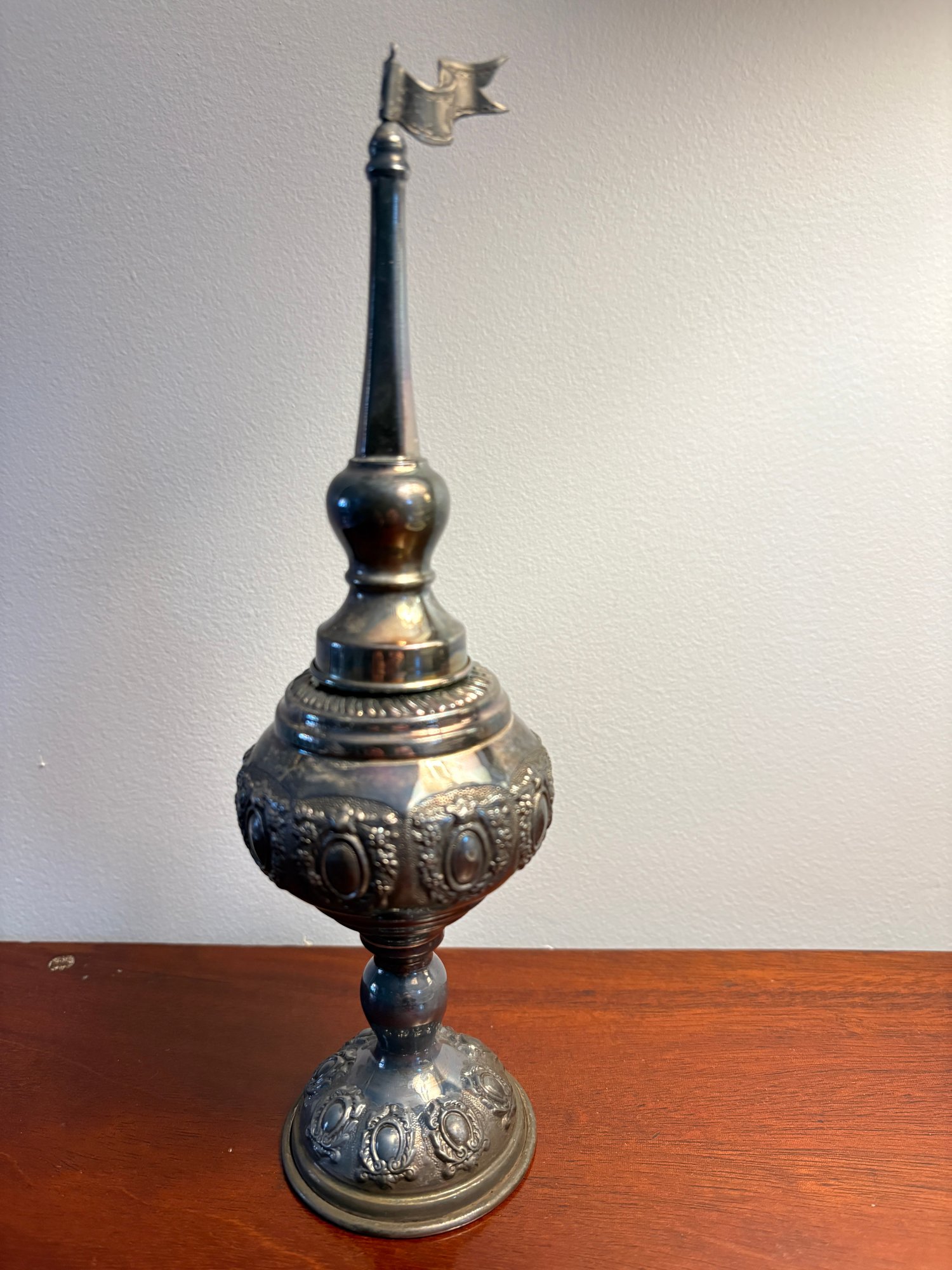 Judaica Sterling Silver Spice Tower . #2248662 | Auctionninja.com