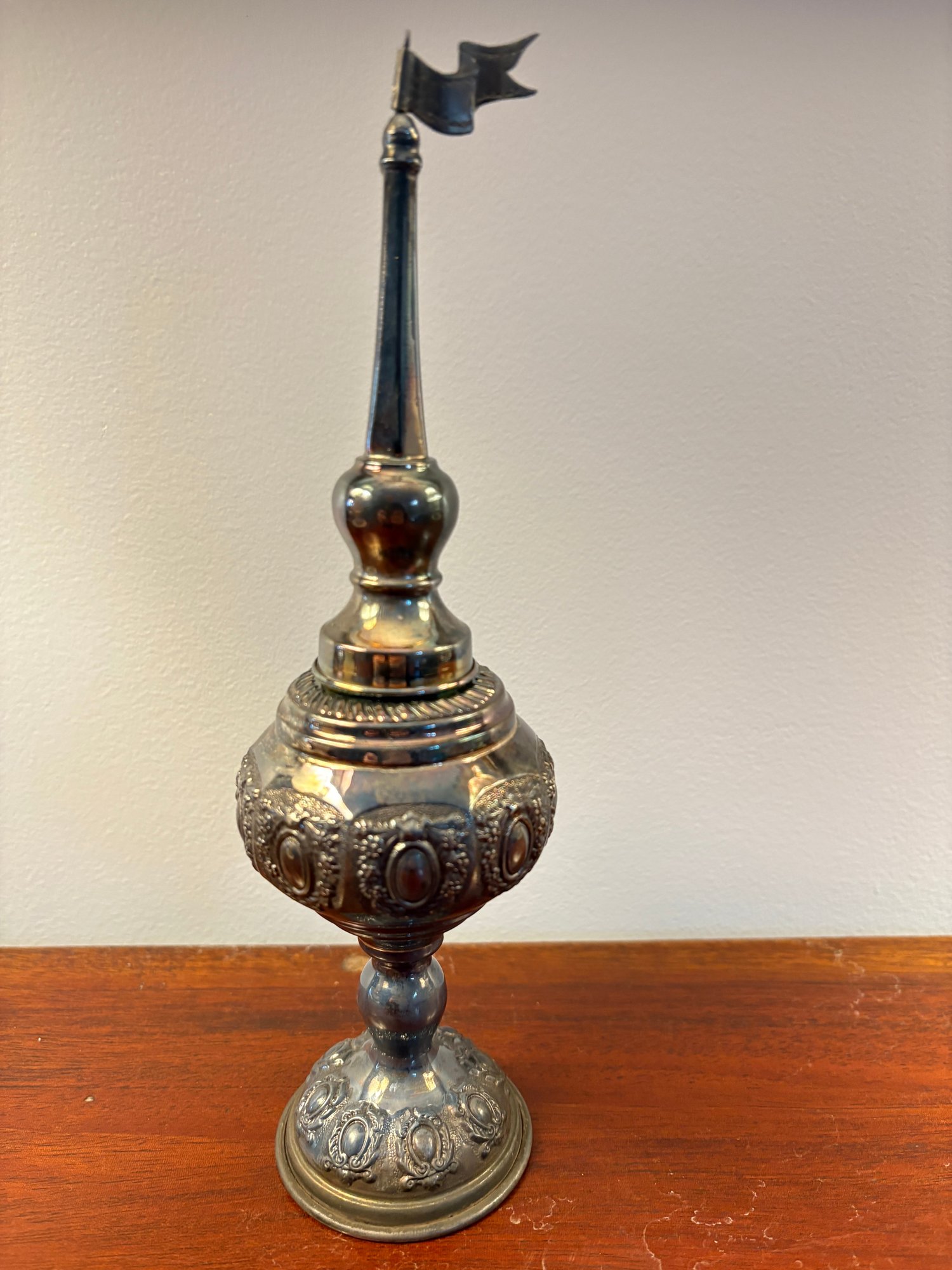 Judaica Sterling Silver Spice Tower . #2248662 | Auctionninja.com