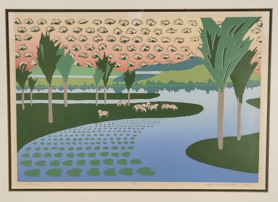 RARE Suzanne De Mault 1983 "Lowlands" Limited Edition Print Signed ...