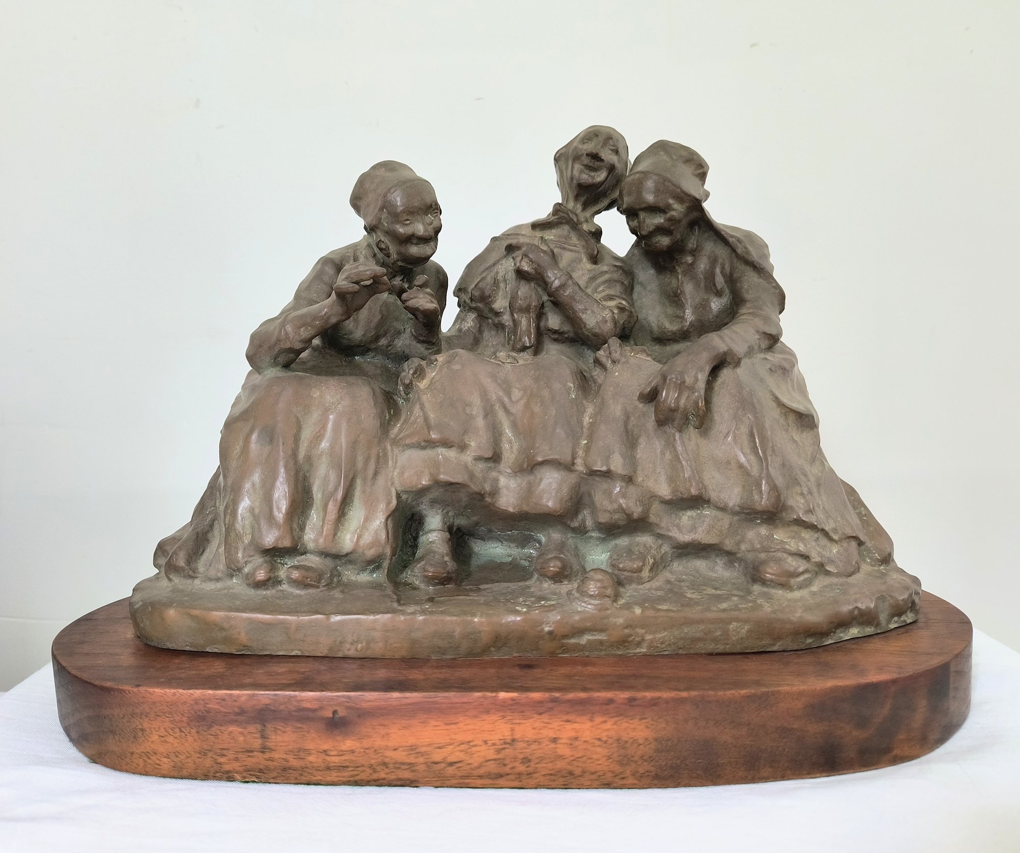 Marc-aurele De Foy Suzor-cote "a Pinch Of Salt" Bronze Sculpture ...