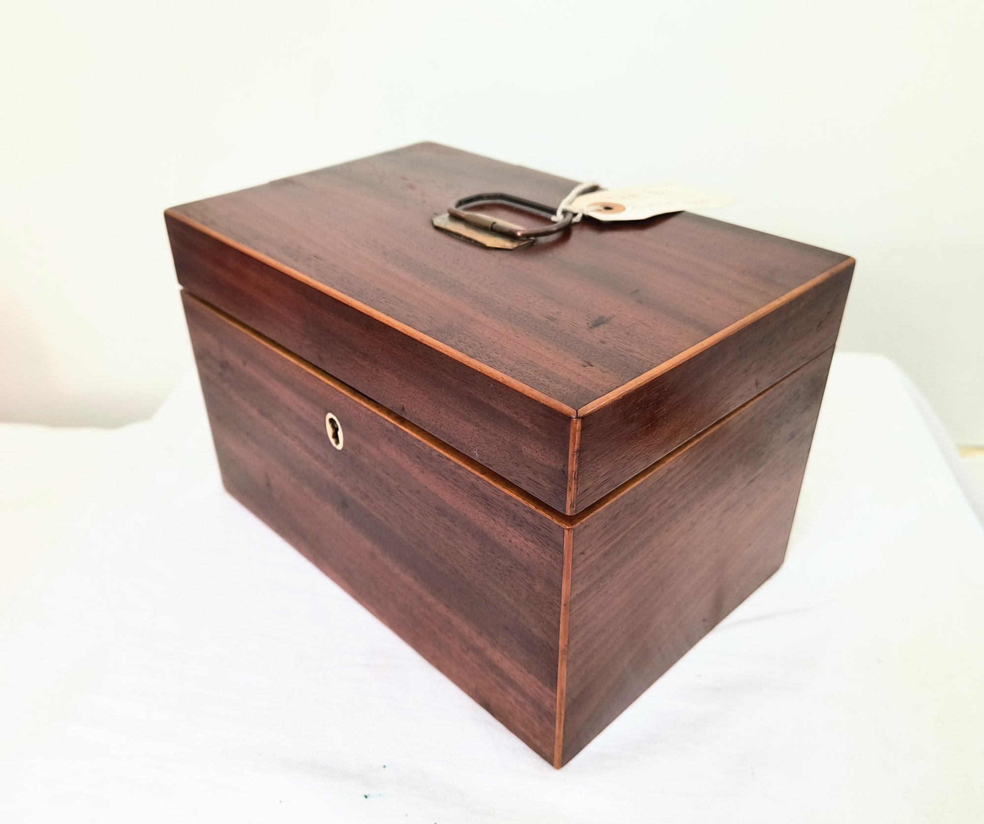 Rare Circa 1800 Tea Box Kit With Interior Box And Glass Bowl #1916680 ...